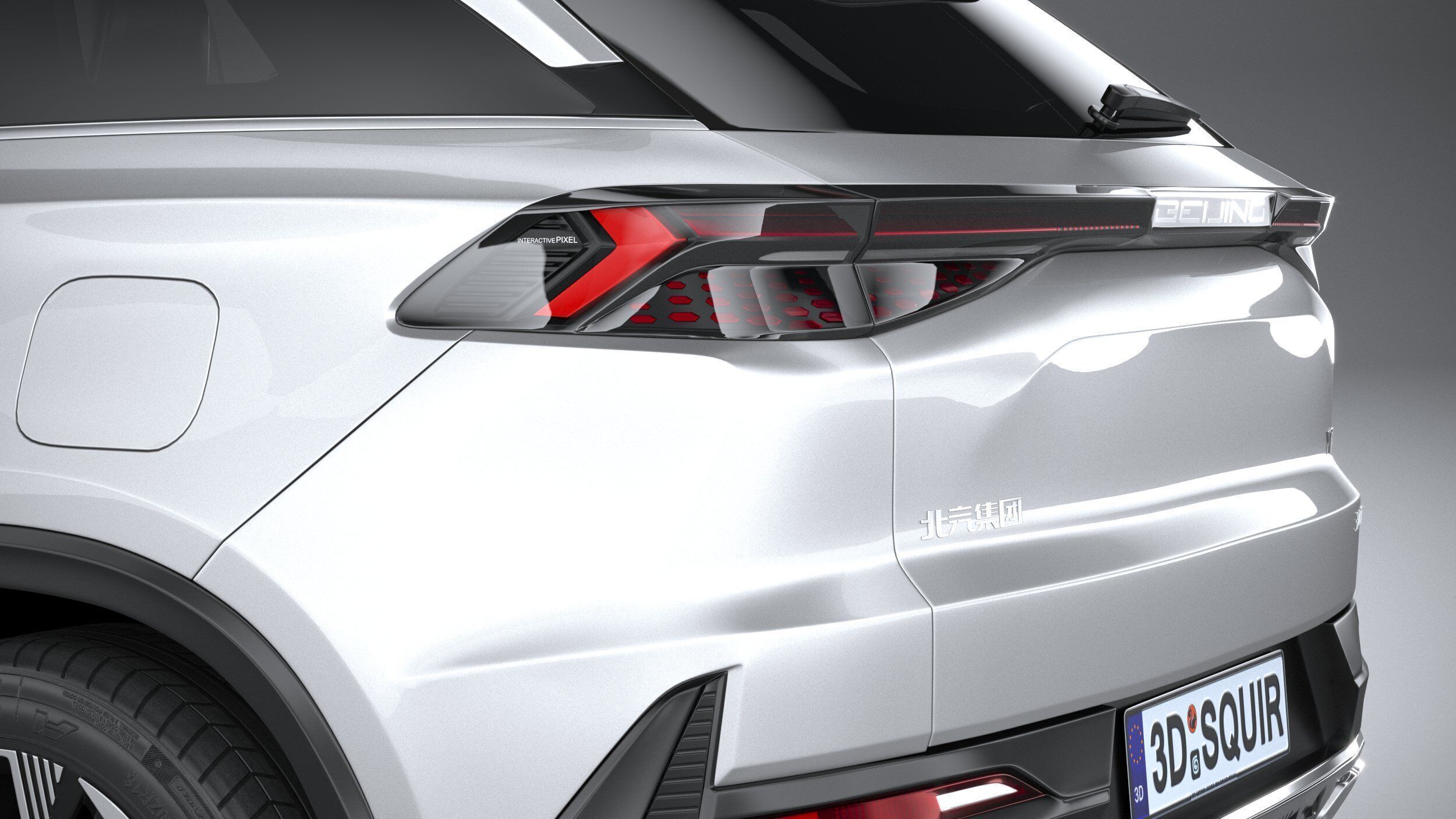 BAIC Beijing 7 2025 3D model | CGTrader