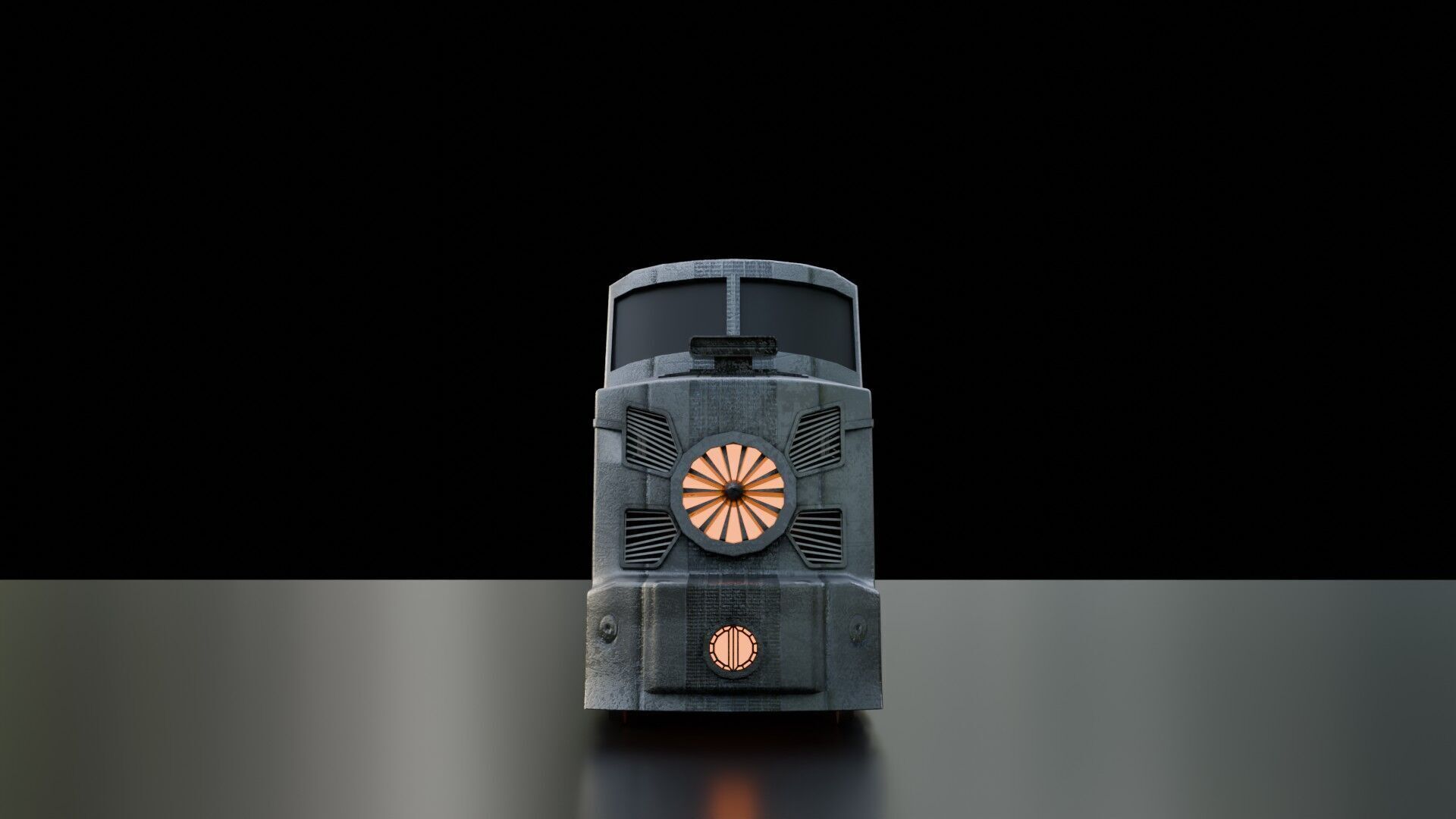 Train Turbine engine 3D model | CGTrader