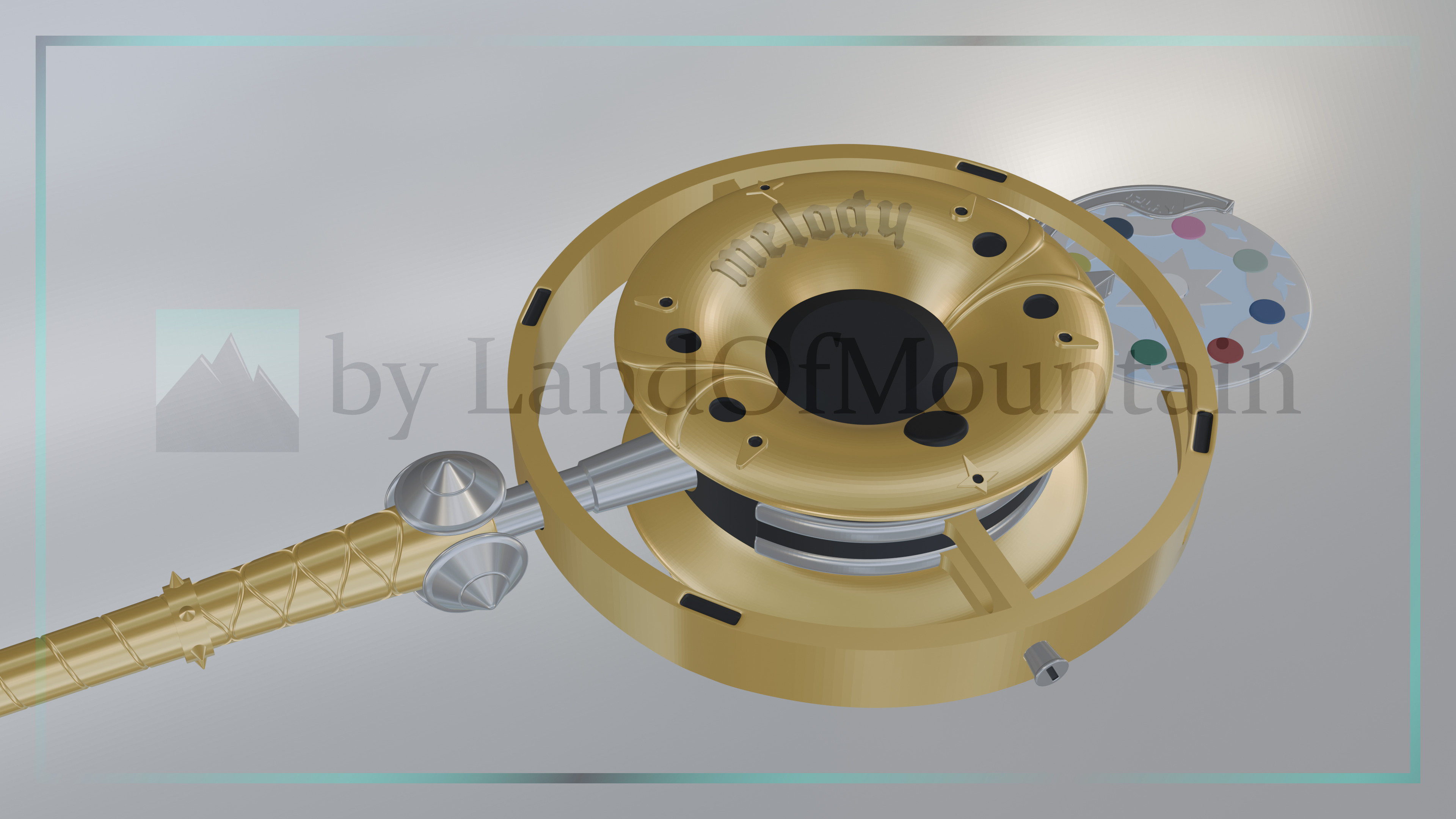 Zenless Zone Zero - Astra Yao Staff 3D model 3D printable | CGTrader