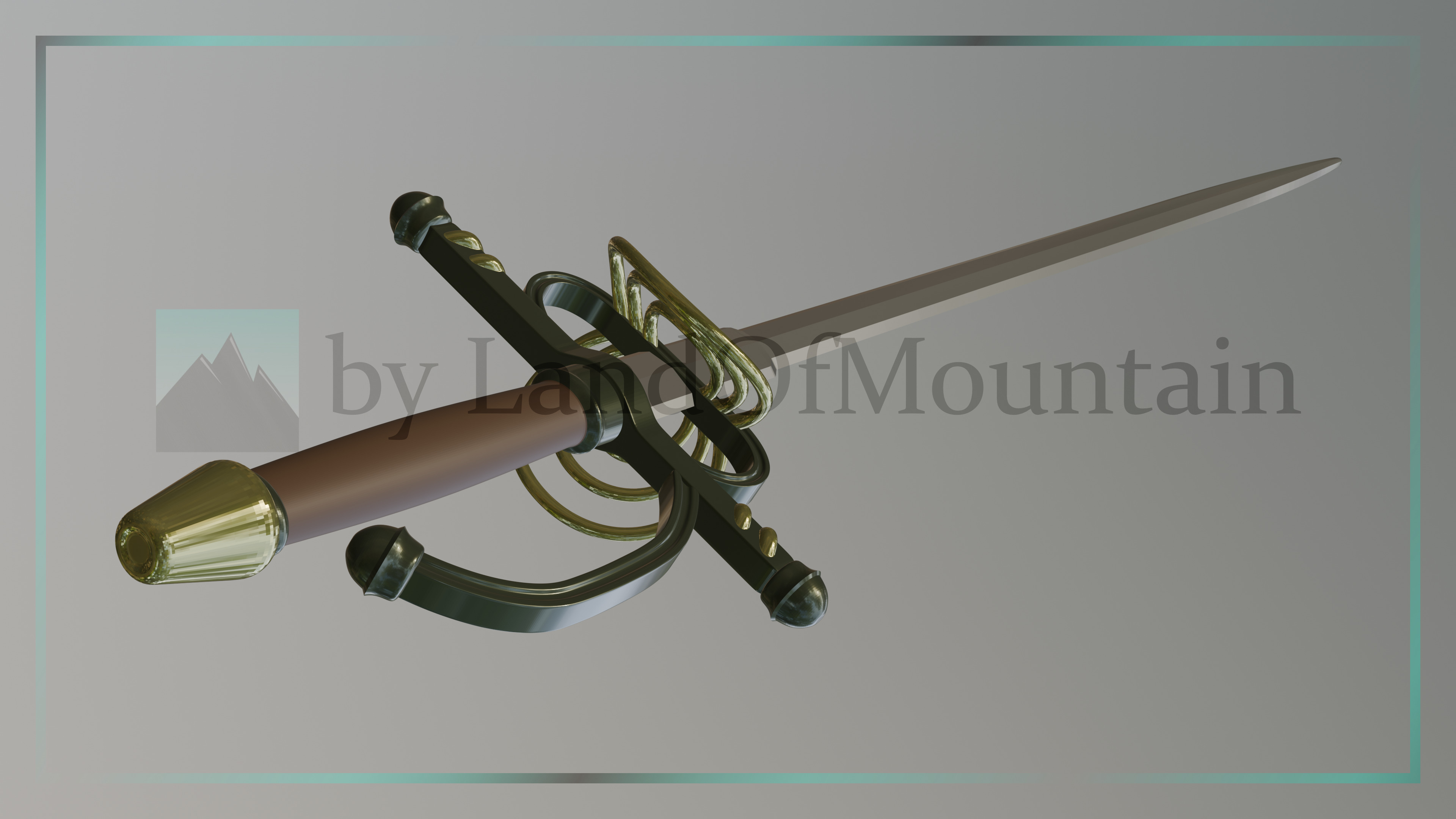 Clair Obscur Expedition 33 - Maelle Sword 3D model 3D printable | CGTrader