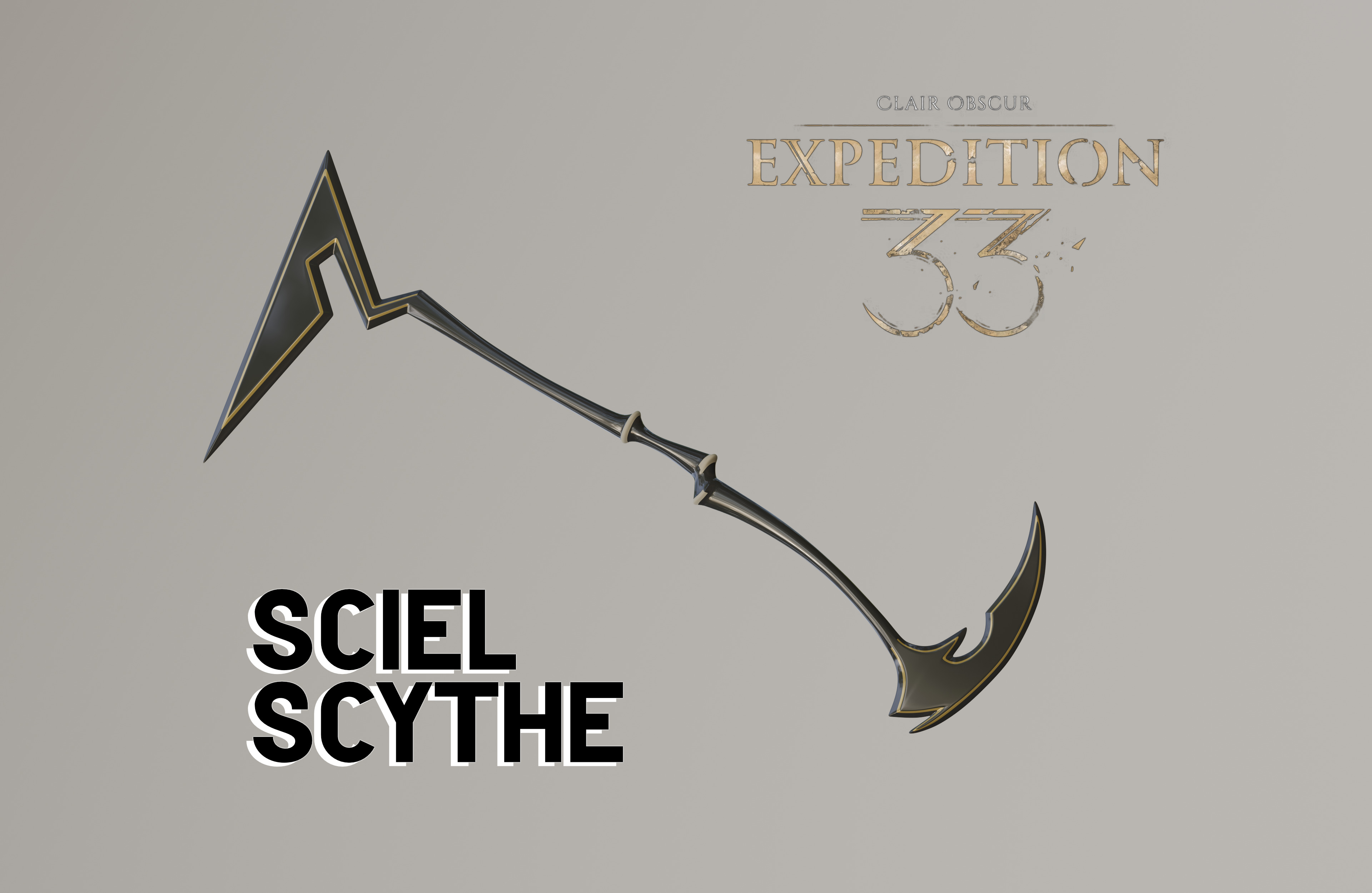 Clair Obscur Expedition 33 - Sciel Scythe 3D model 3D printable | CGTrader