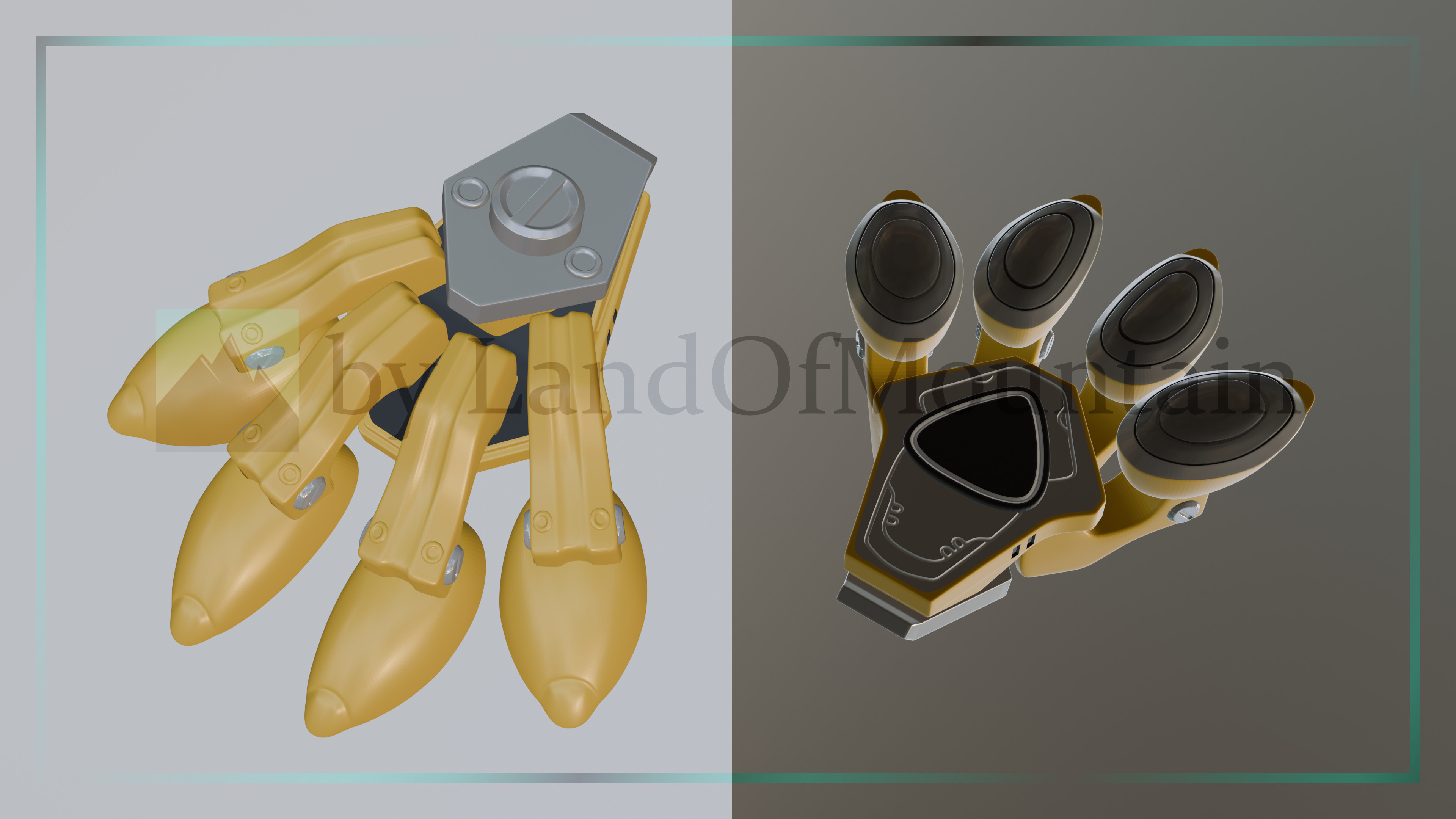 Zenless Zone Zero - Ju Fufu Claws 3D model 3D printable | CGTrader