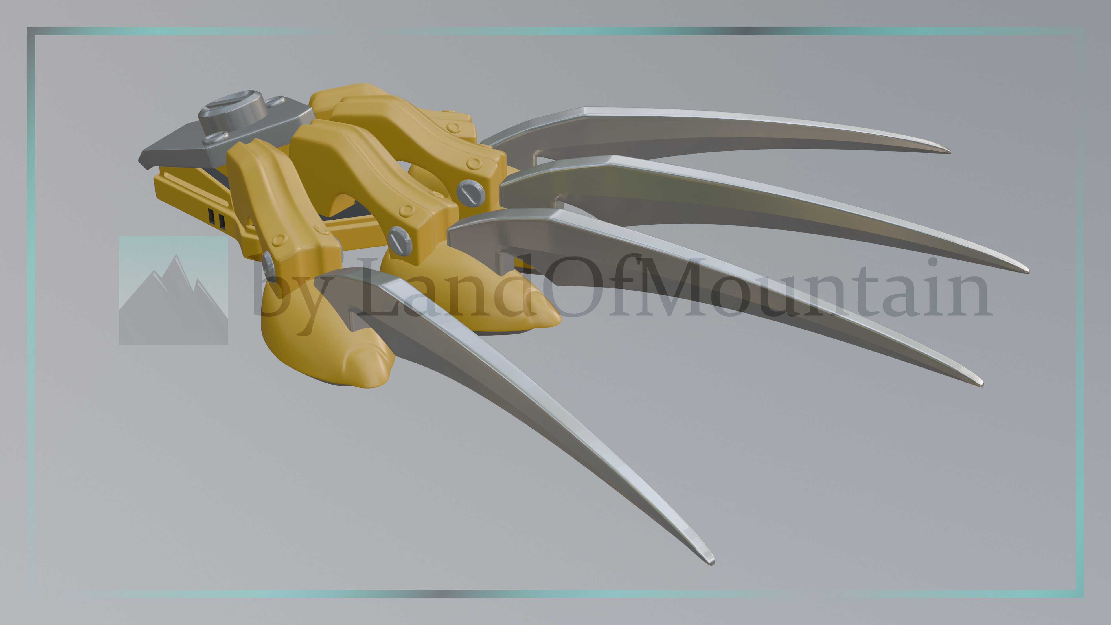 Zenless Zone Zero - Ju Fufu Claws 3D model 3D printable | CGTrader