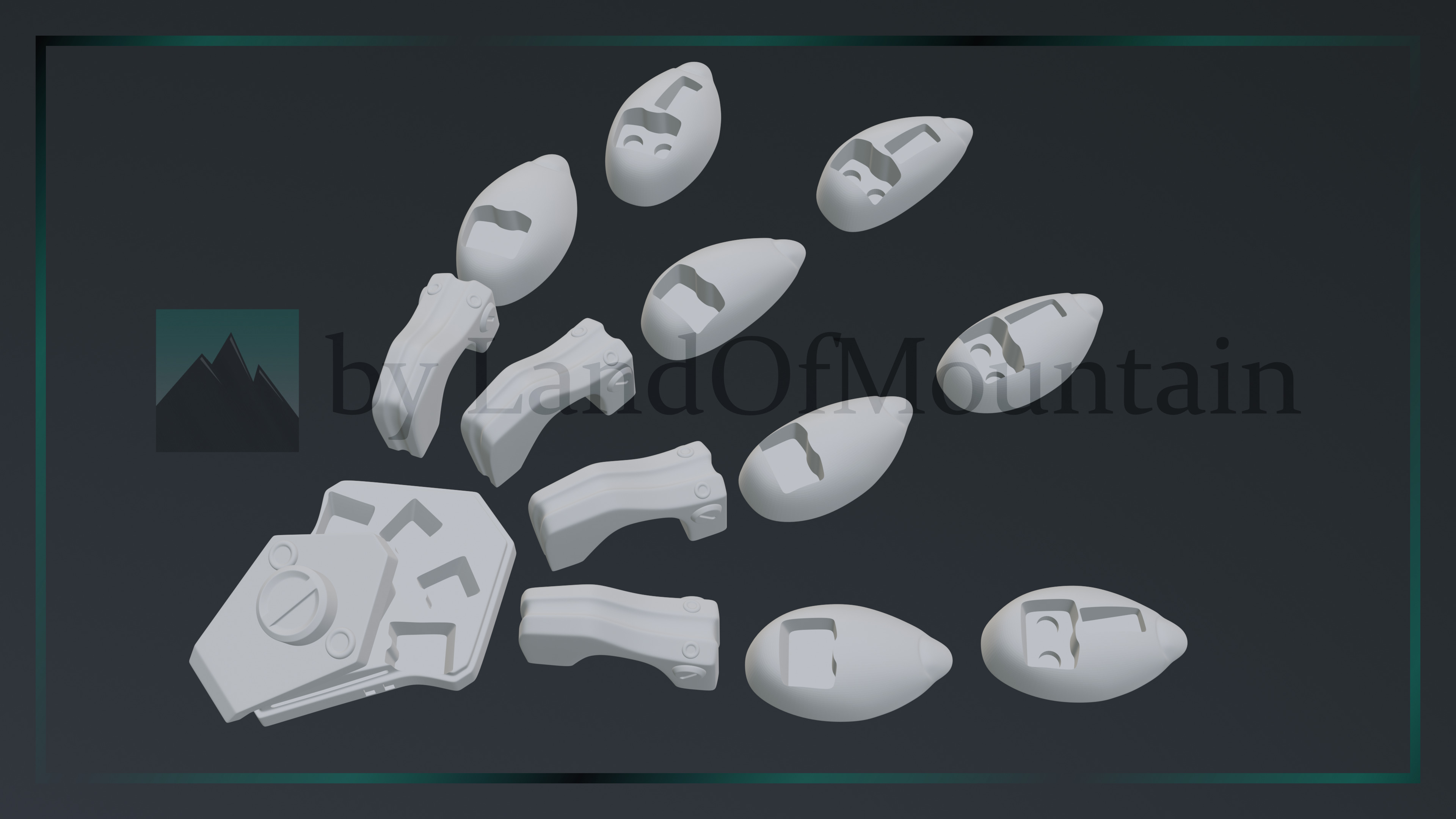 Zenless Zone Zero - Ju Fufu Claws 3D model 3D printable | CGTrader