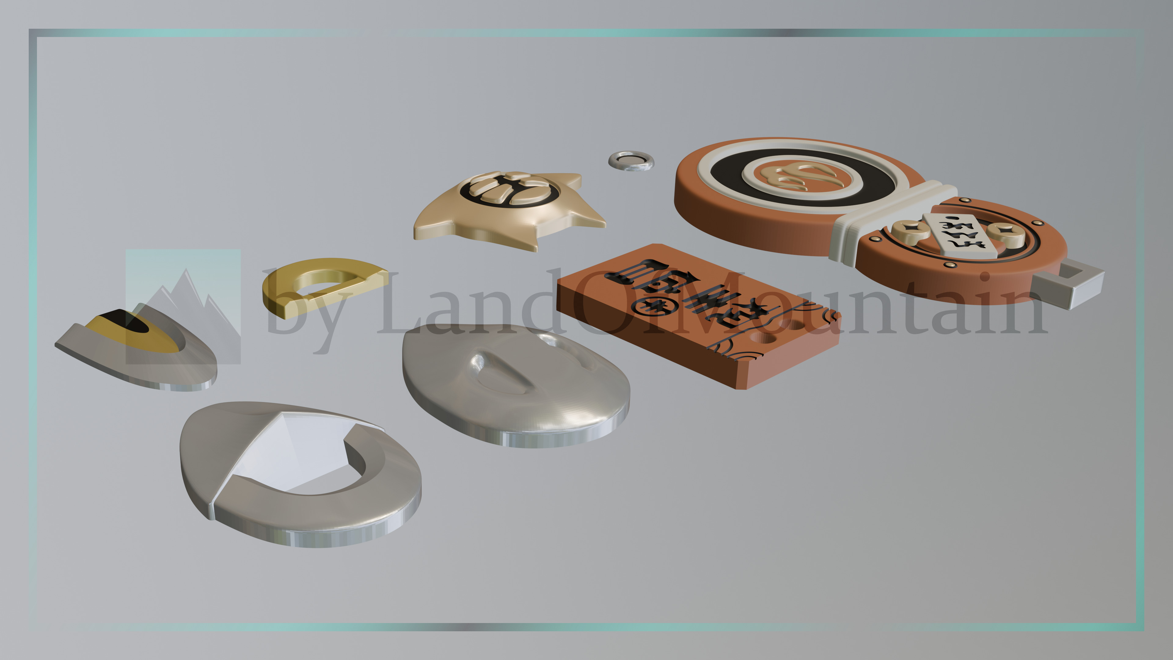 Zenless Zone Zero - Ju Fufu Accessories 3D model 3D printable | CGTrader