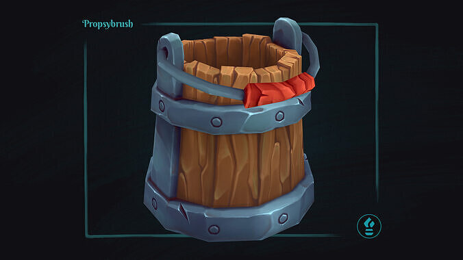 3D model Stylized Bucket VR / AR / low-poly | CGTrader