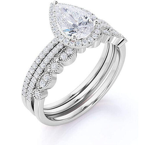 Solitaire Ring 3D model 3D printable | CGTrader