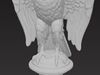 Victorian Winged Eagle Sculpture 3D Model STL FBX OBJ GLB 3D model 3D ...