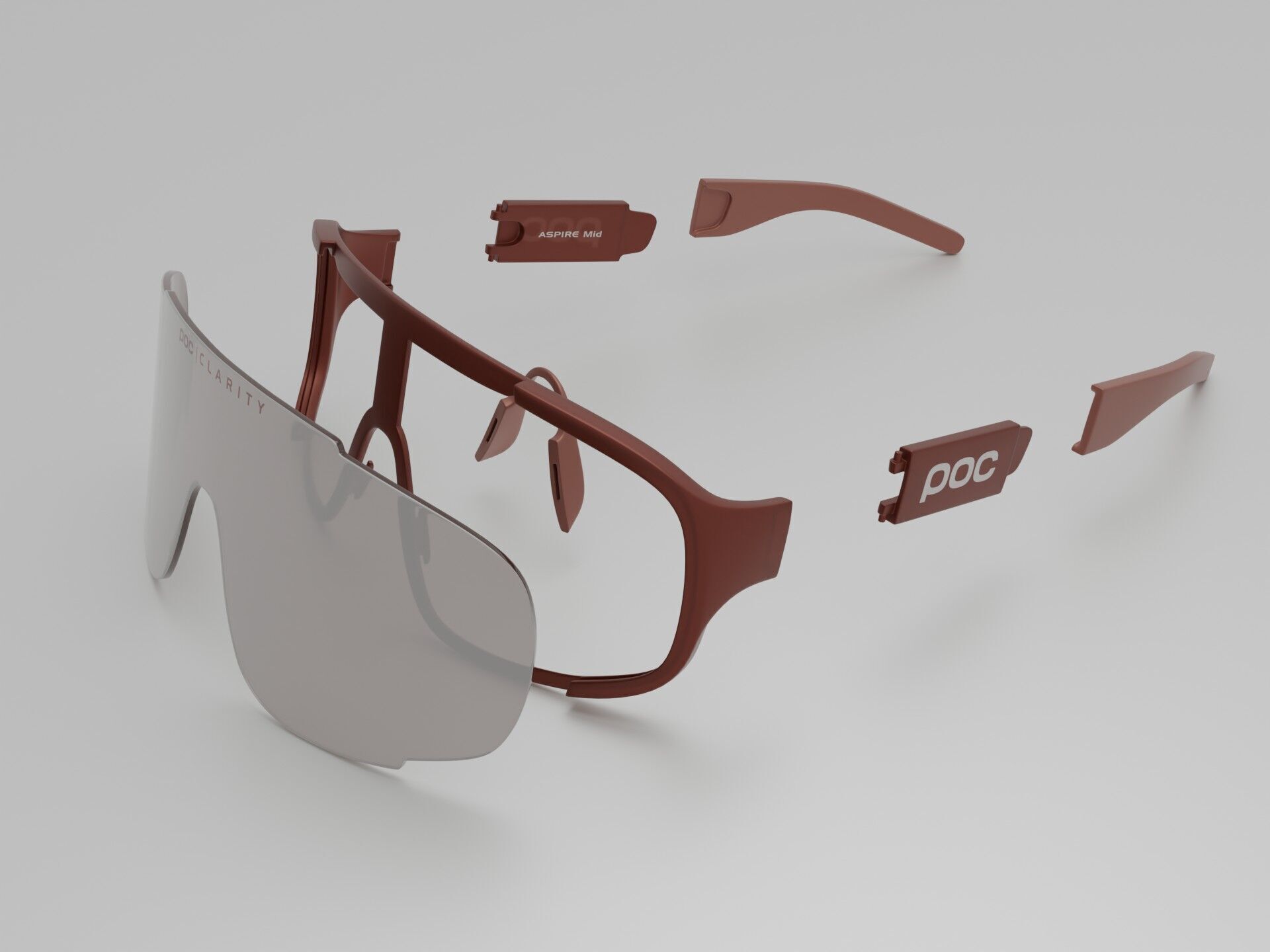 3D model POC Aspire sunglasses rigged game-ready VR / AR / low-poly ...