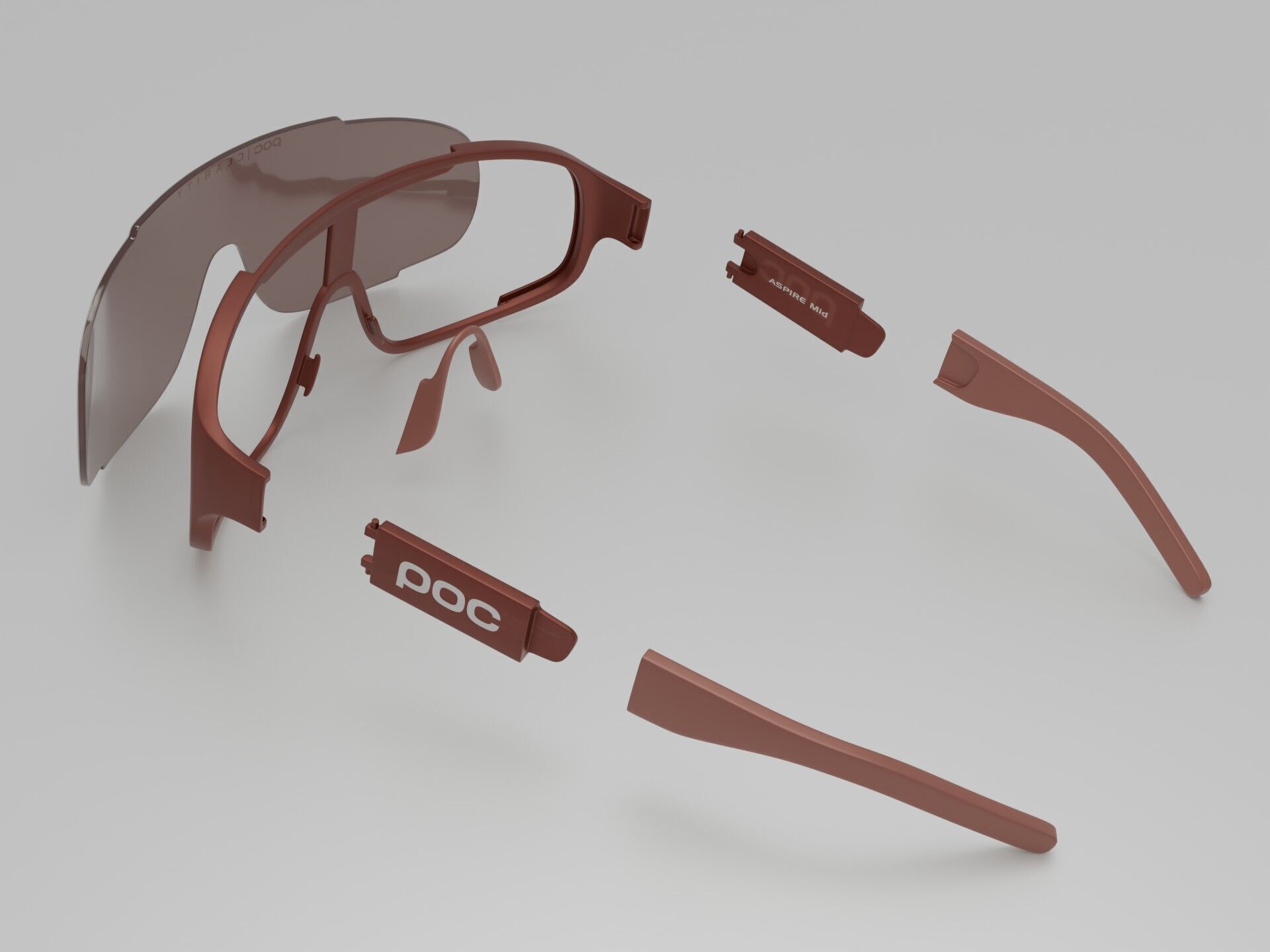 3D model POC Aspire sunglasses rigged game-ready VR / AR / low-poly ...