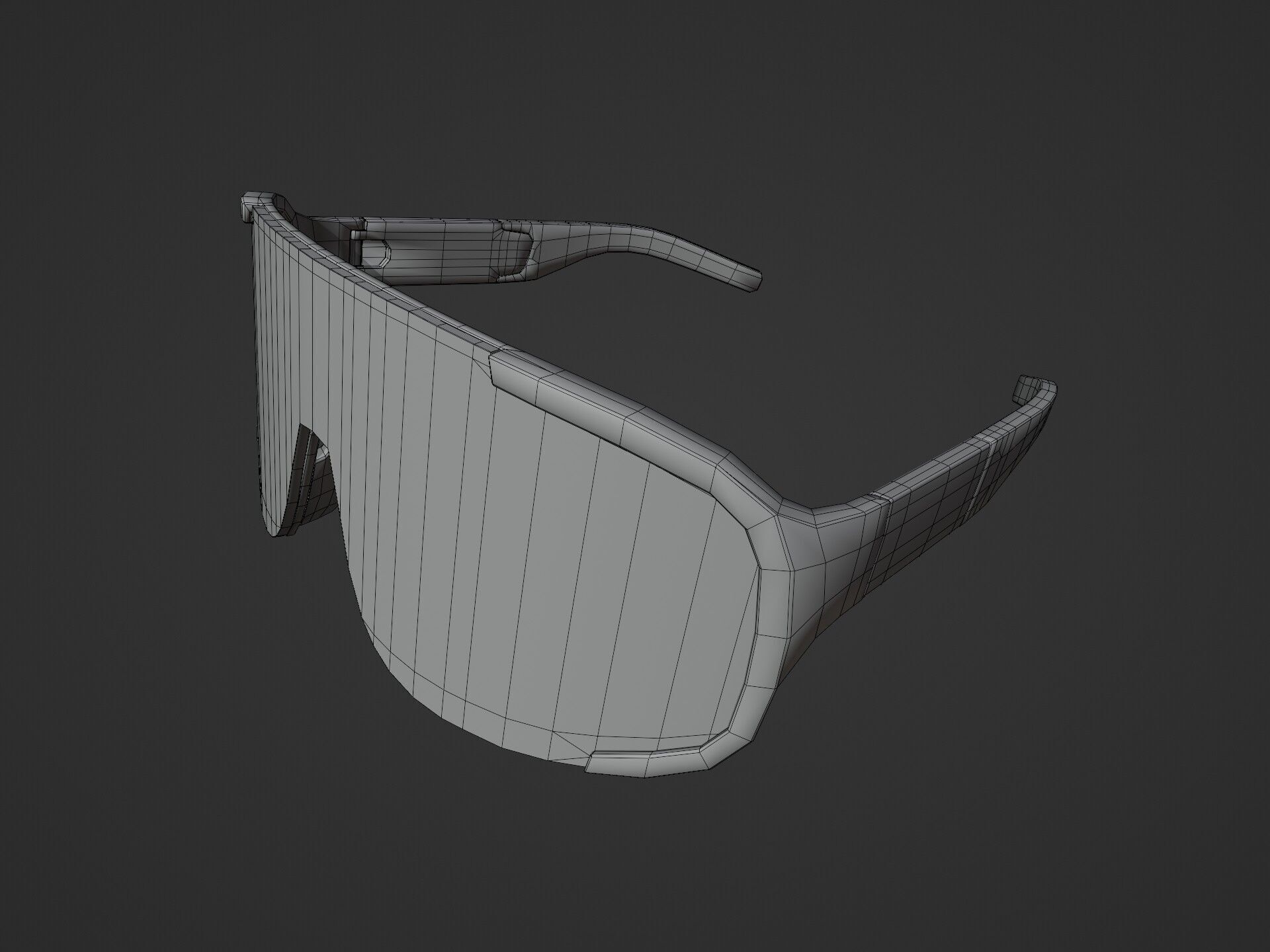 3D model POC Aspire sunglasses rigged game-ready VR / AR / low-poly ...