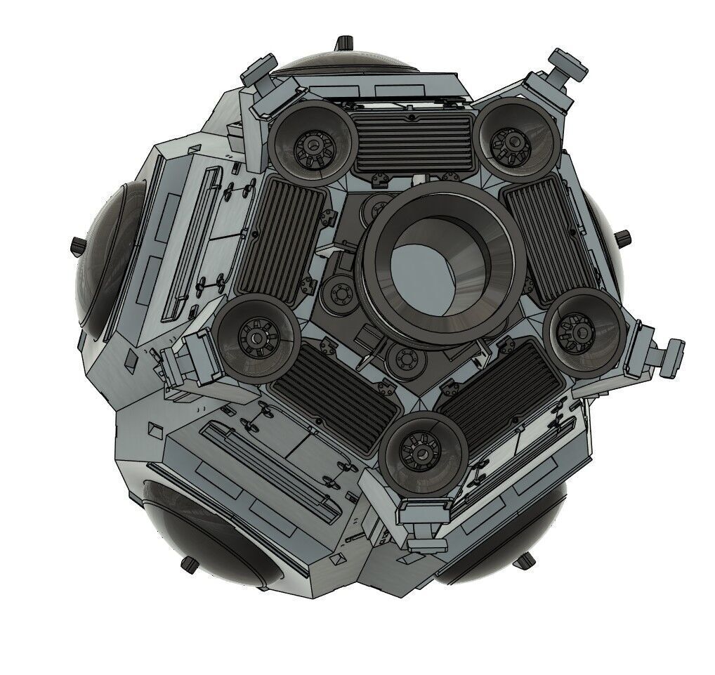 PROBE DROID VIPER DISPATCH POD VERSION TWO 3D print model 3D model 3D ...
