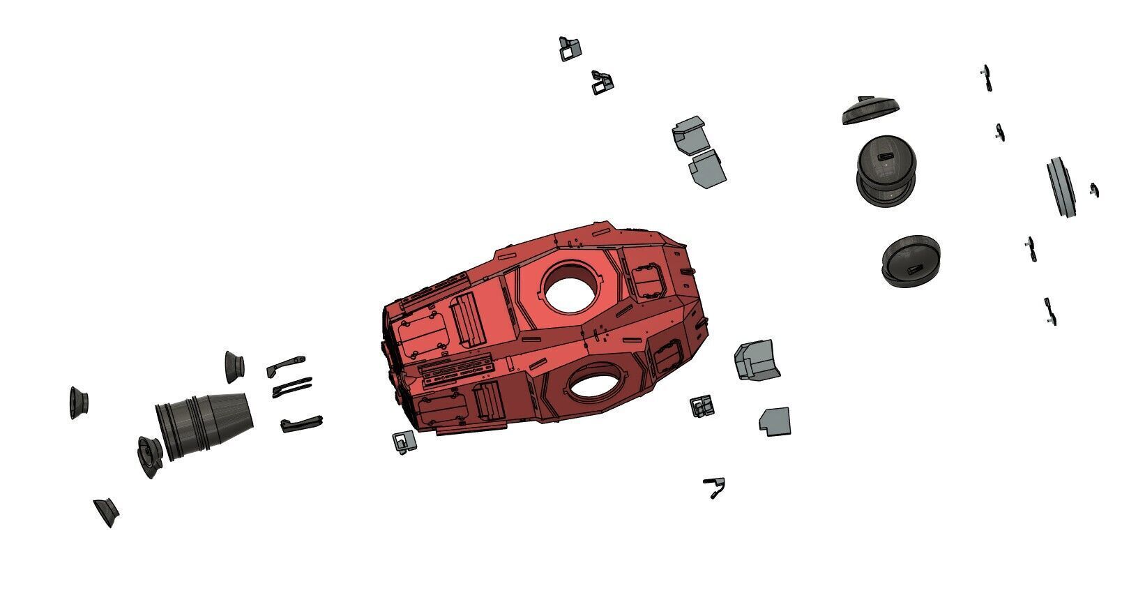 PROBE DROID VIPER DISPATCH POD VERSION TWO 3D print model 3D model 3D ...