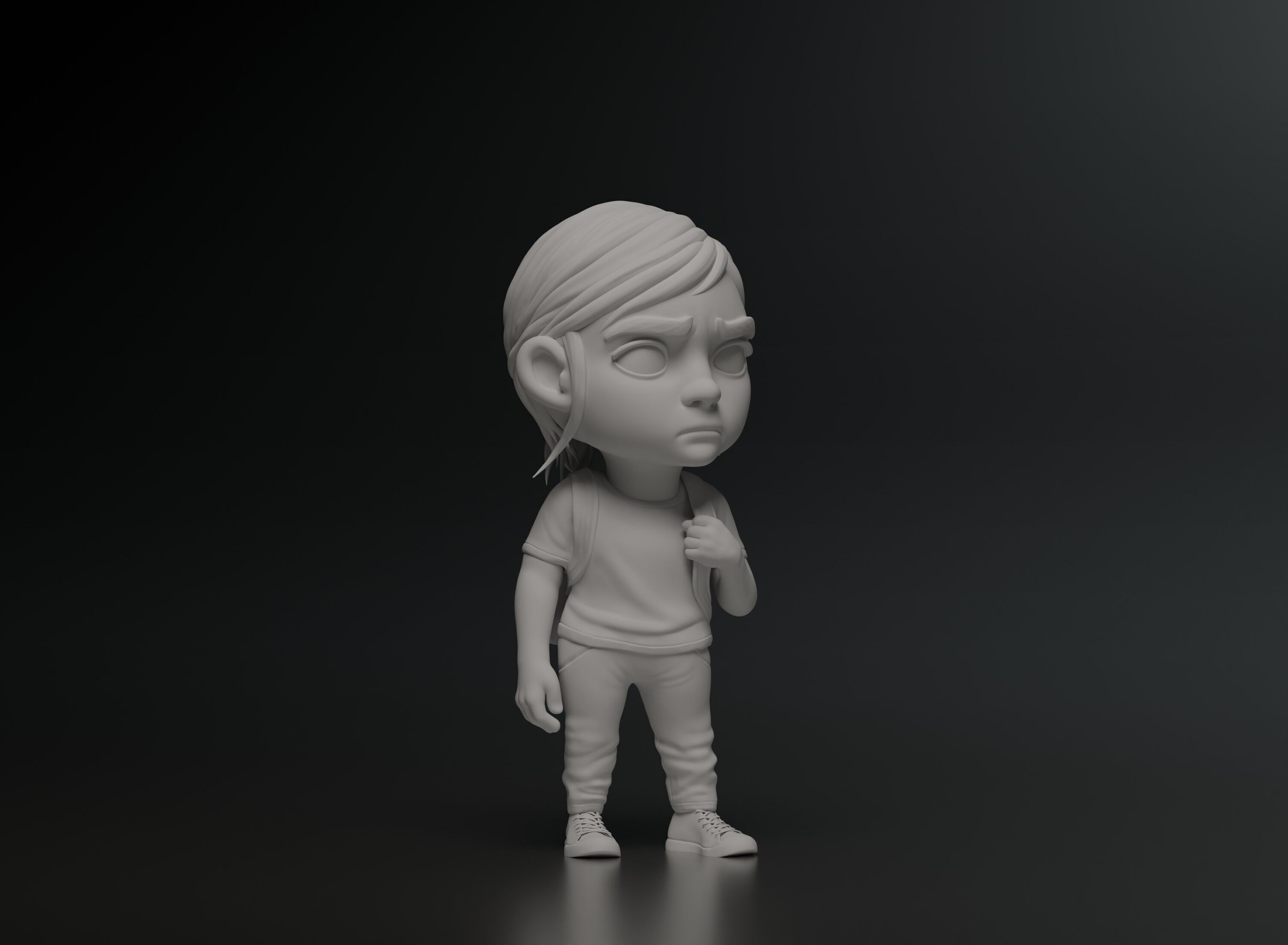 The Last Of Us - Ellie 3D model | CGTrader