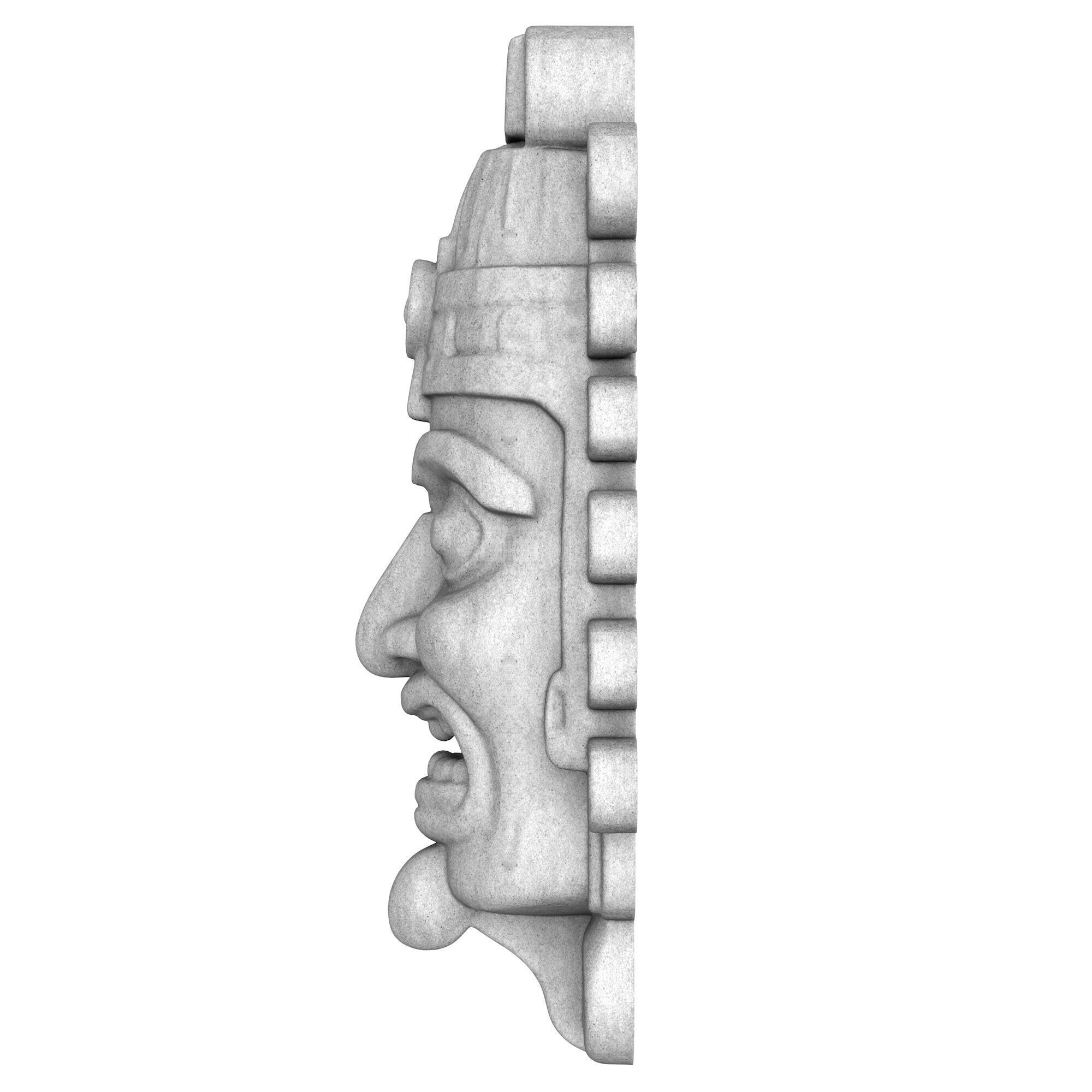 Aztec Mask 3D model | CGTrader