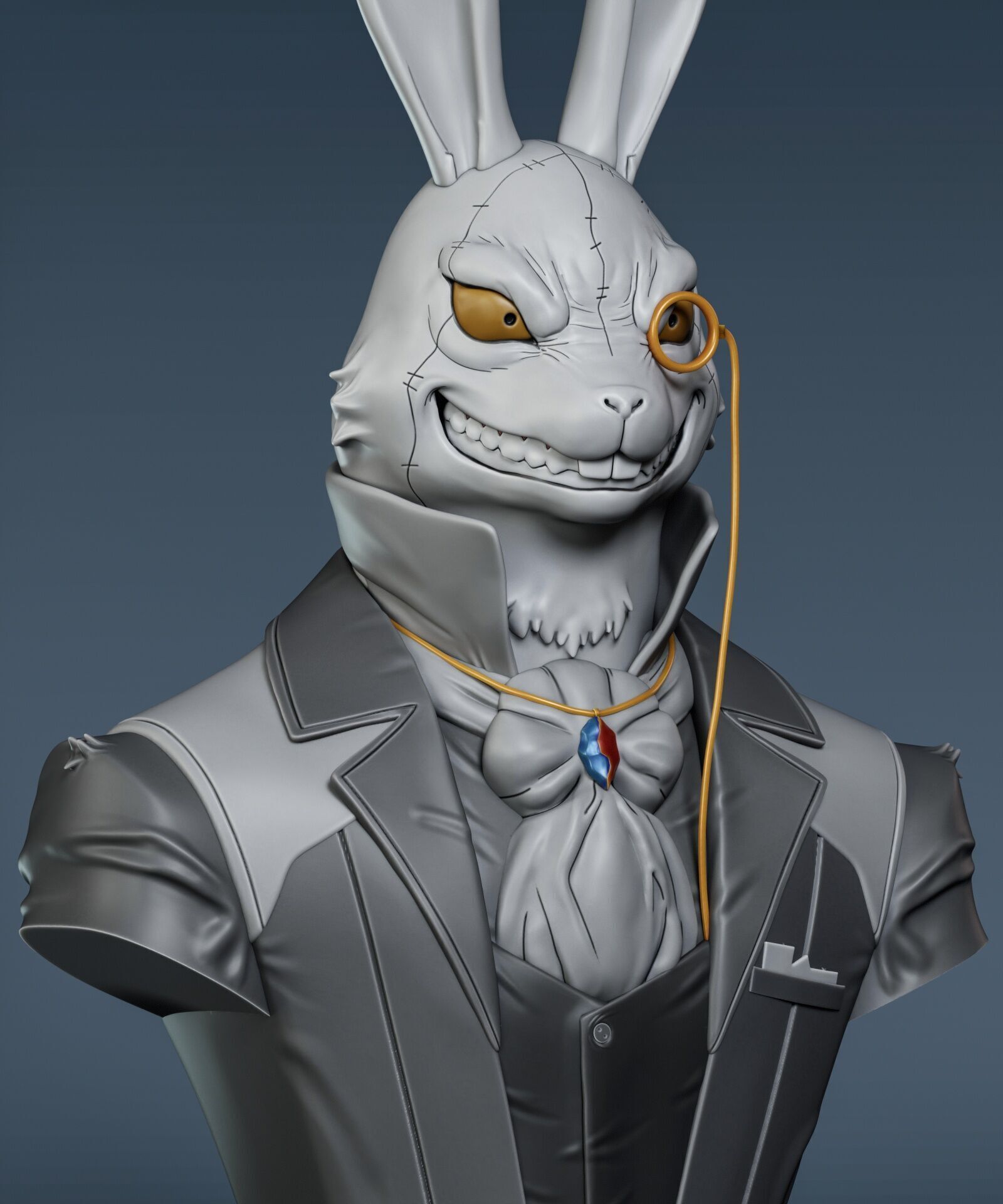 Devil May Cry White Rabbit 3D model | CGTrader