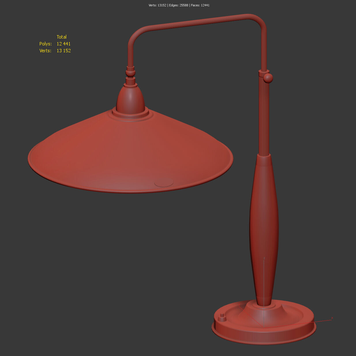 Table lamp Gusev 3D model | CGTrader