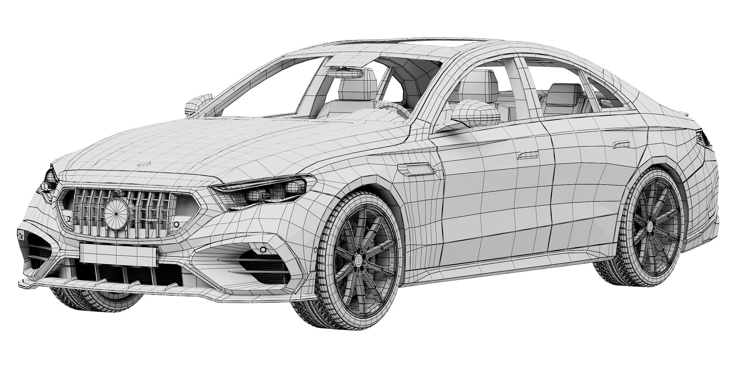 Brabus 700 AMG E53 2026 3D model | CGTrader