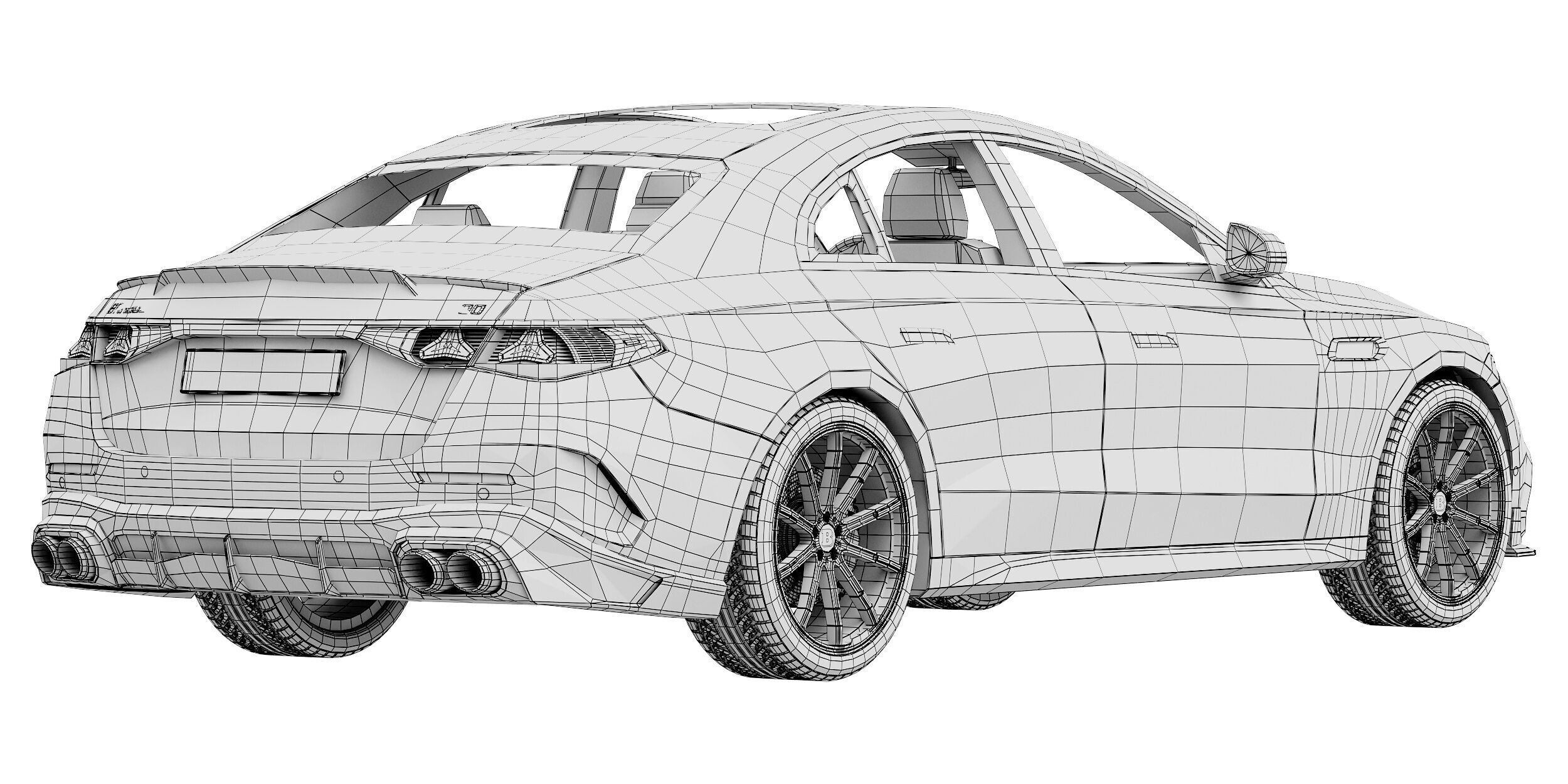 Brabus 700 AMG E53 2026 3D model | CGTrader