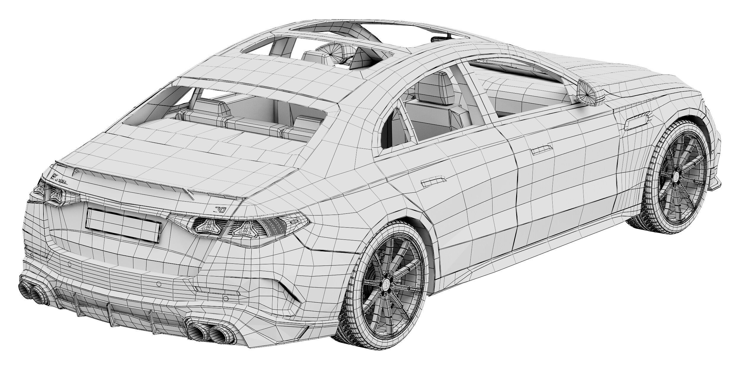 Brabus 700 AMG E53 2026 3D model | CGTrader