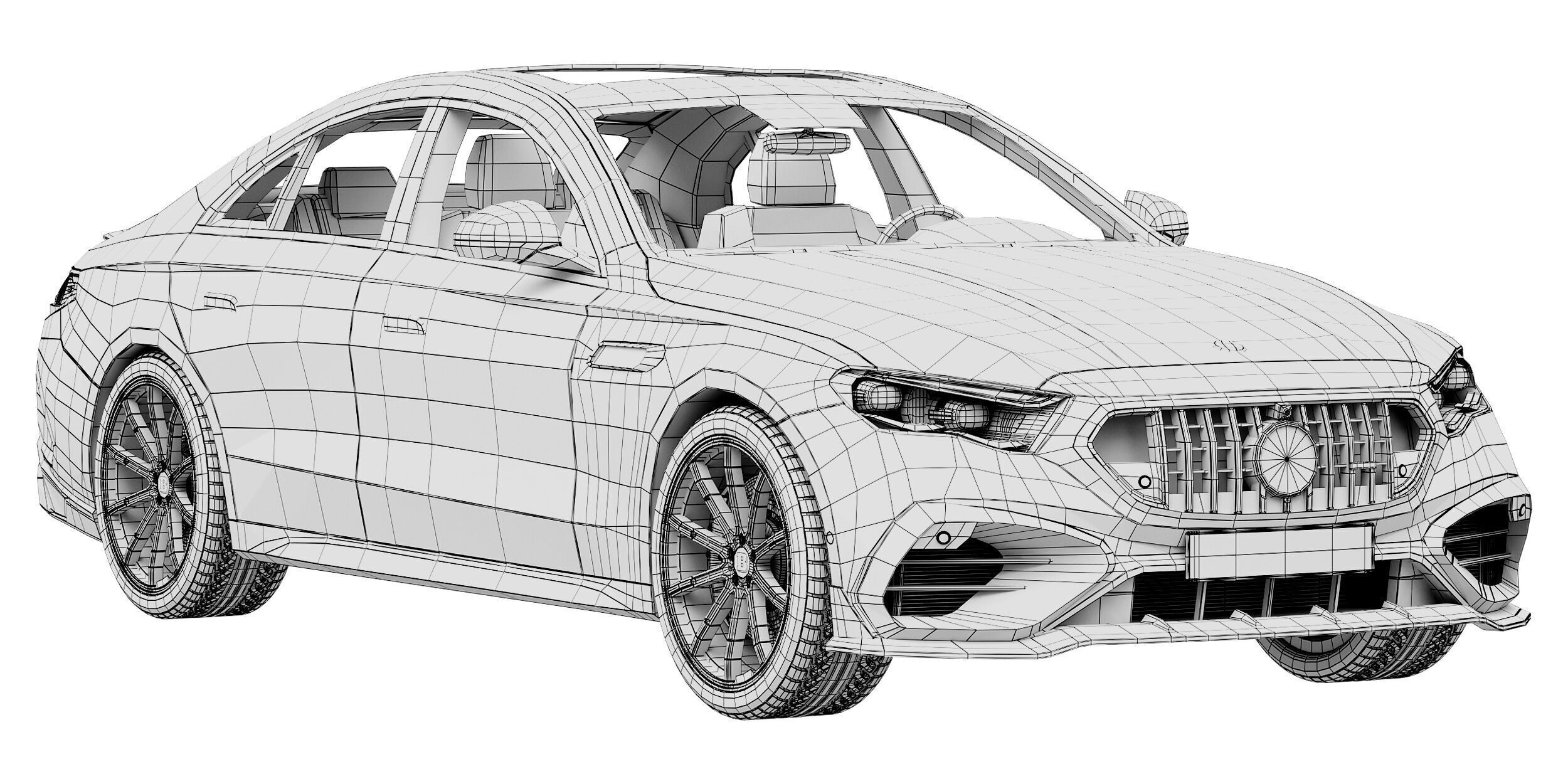 Brabus 700 AMG E53 2026 3D model | CGTrader