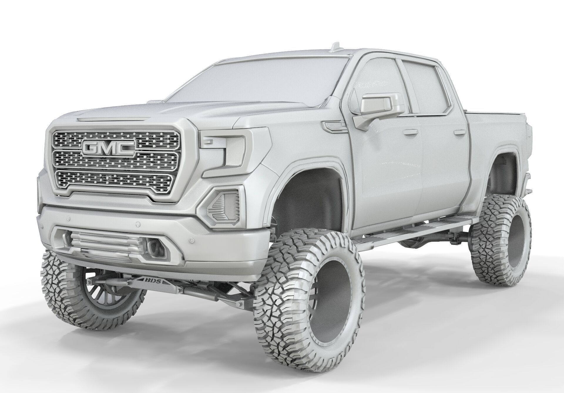 Lifted Gmc Sierra 1500