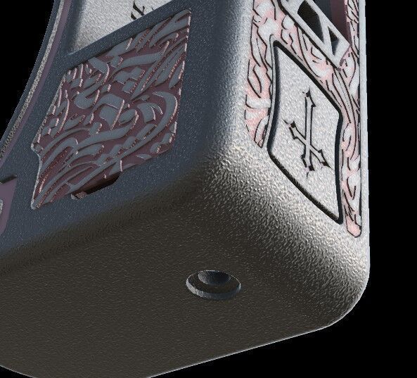 MECHANICAL BORO MOD 18650 WITH PRC RESET BORO CONNECTOR 3D model 3D ...