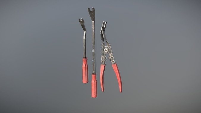 Tool Set 2 3D model | CGTrader