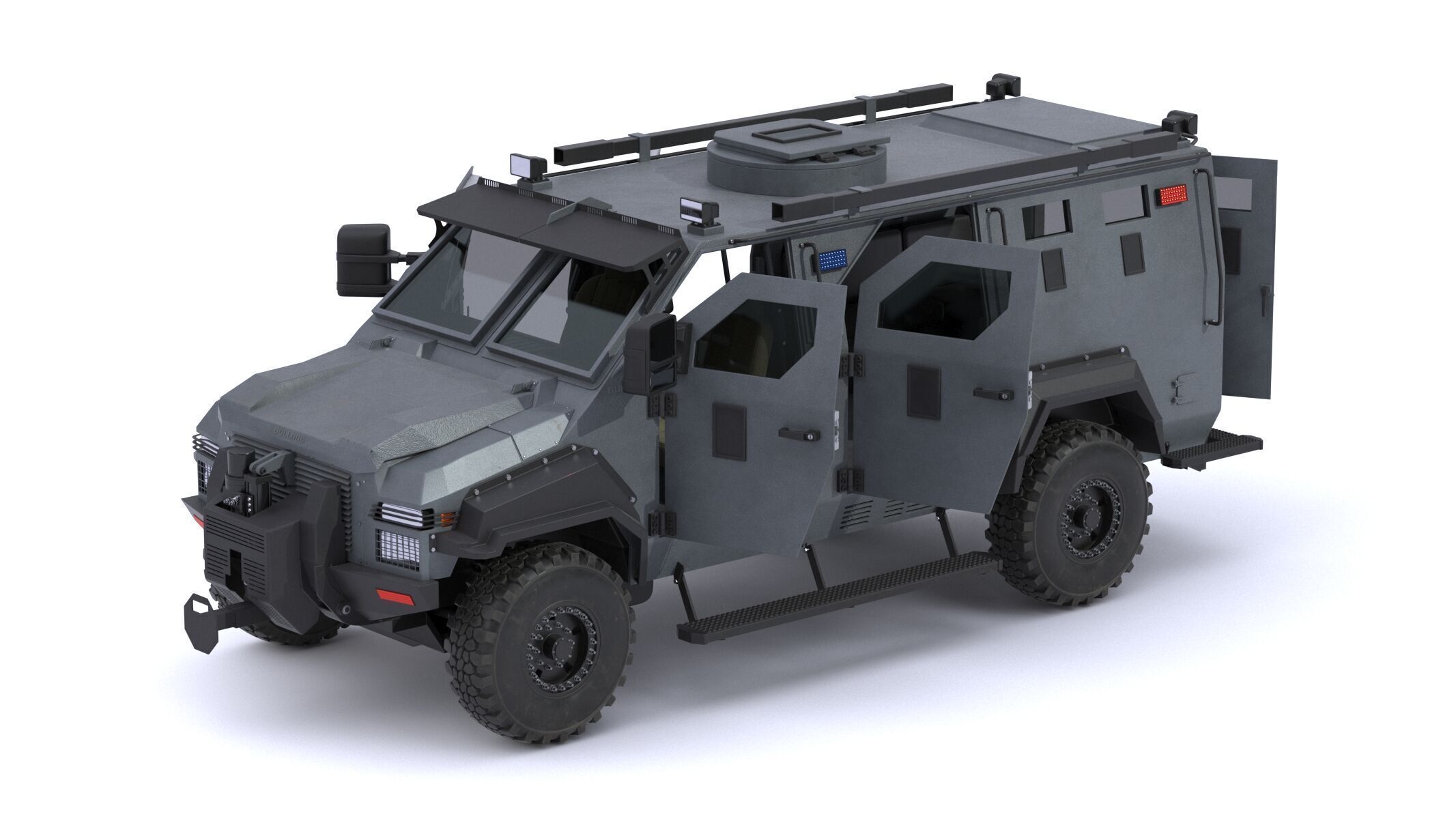 3D model Alpine Armored Bulldog Tactical SWATAPC Truck Military Vehicle ...
