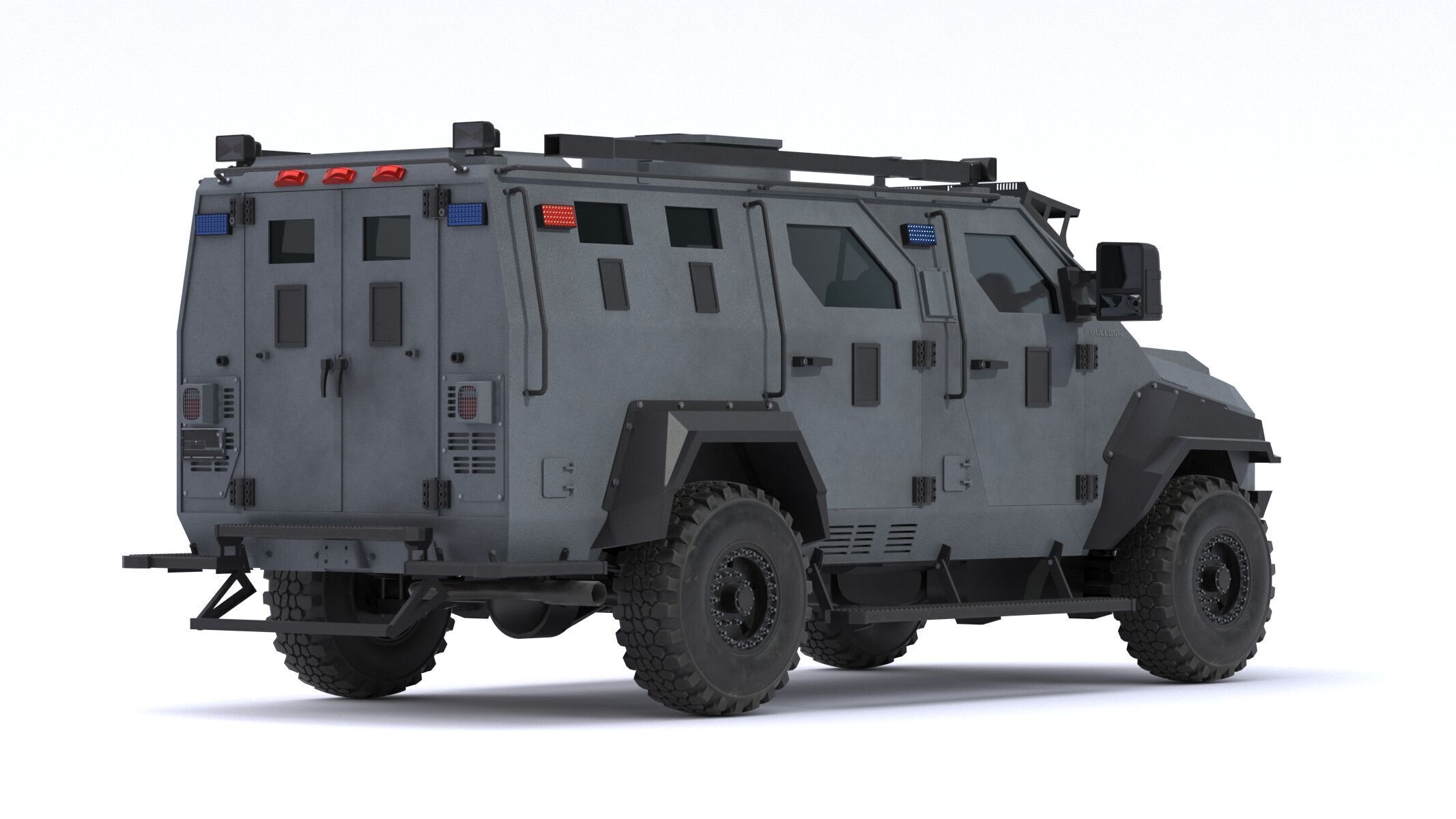 3D model Alpine Armored Bulldog Tactical SWATAPC Truck Military Vehicle ...