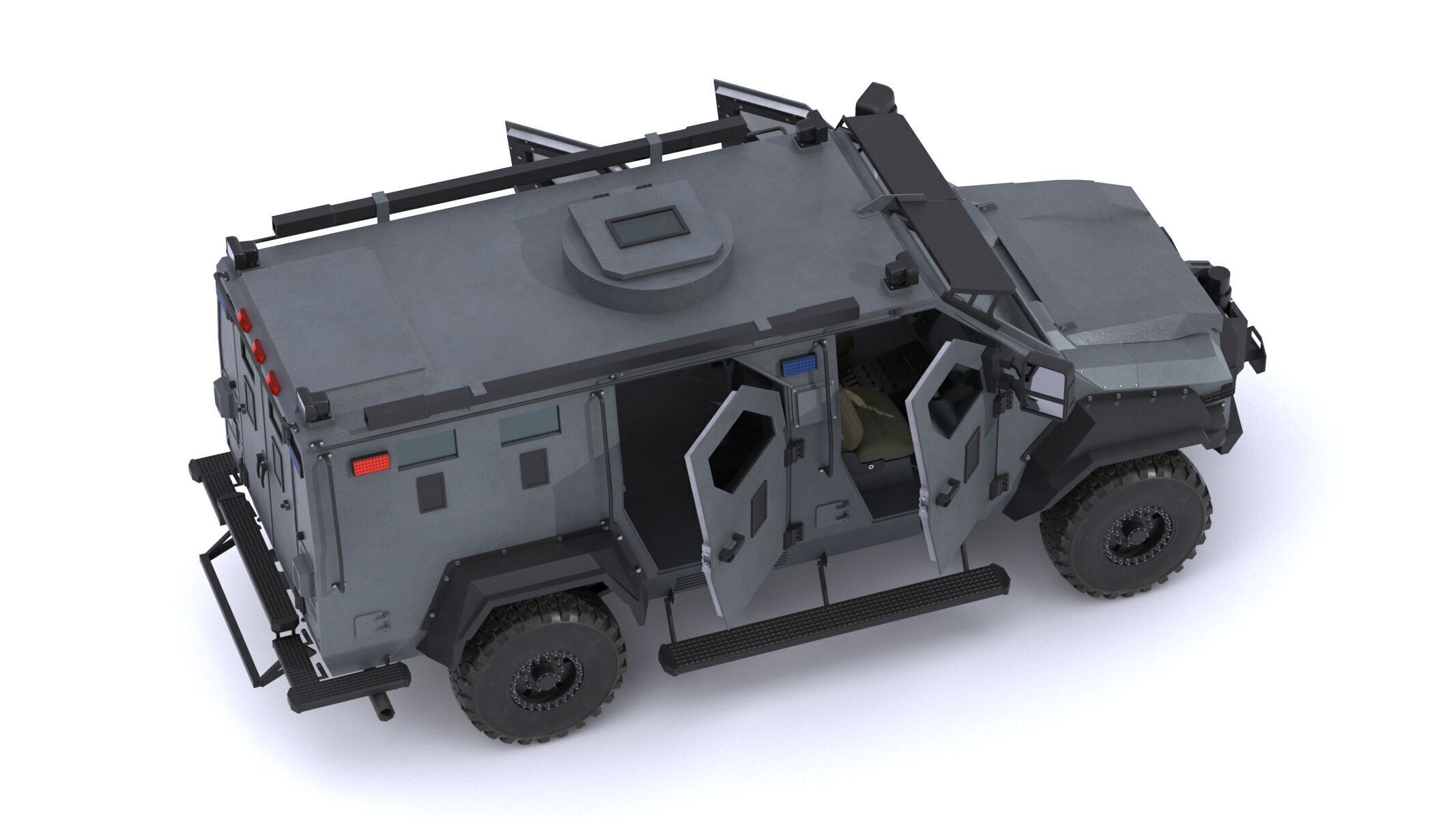 3D model Alpine Armored Bulldog Tactical SWATAPC Truck Military Vehicle ...