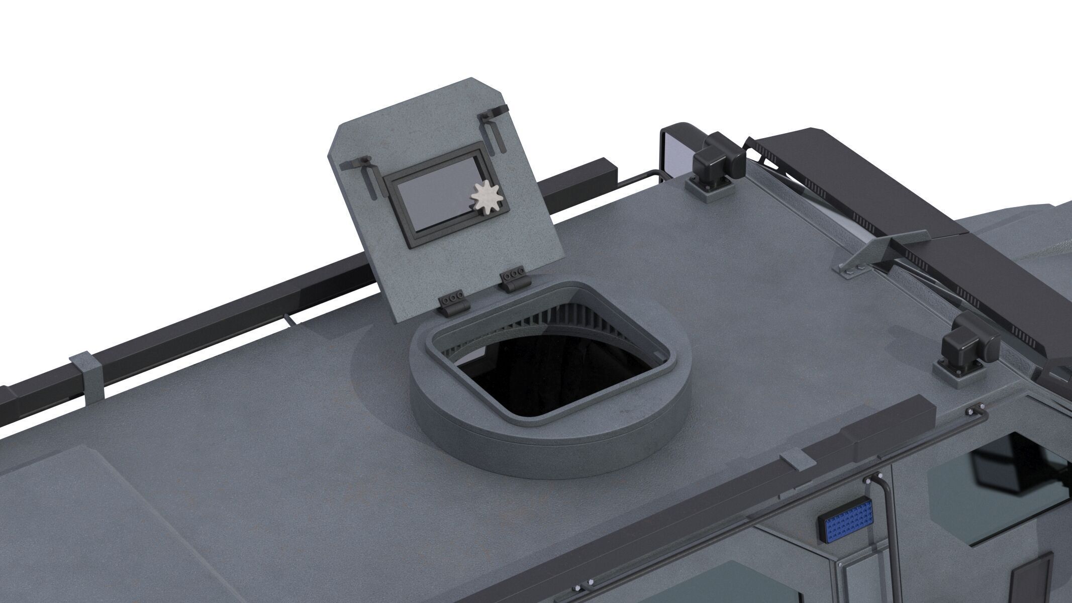 3D model Alpine Armored Bulldog Tactical SWATAPC Truck Military Vehicle ...