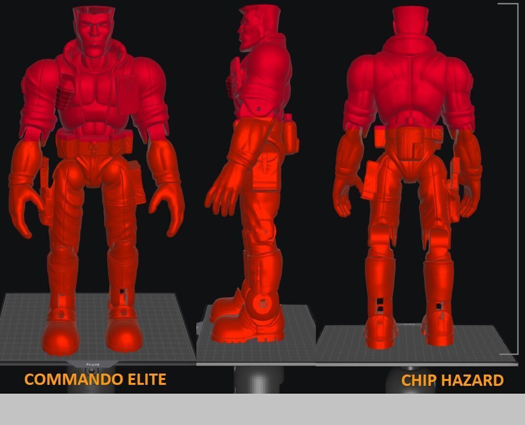 Chip Hazard 3D model 3D printable | CGTrader
