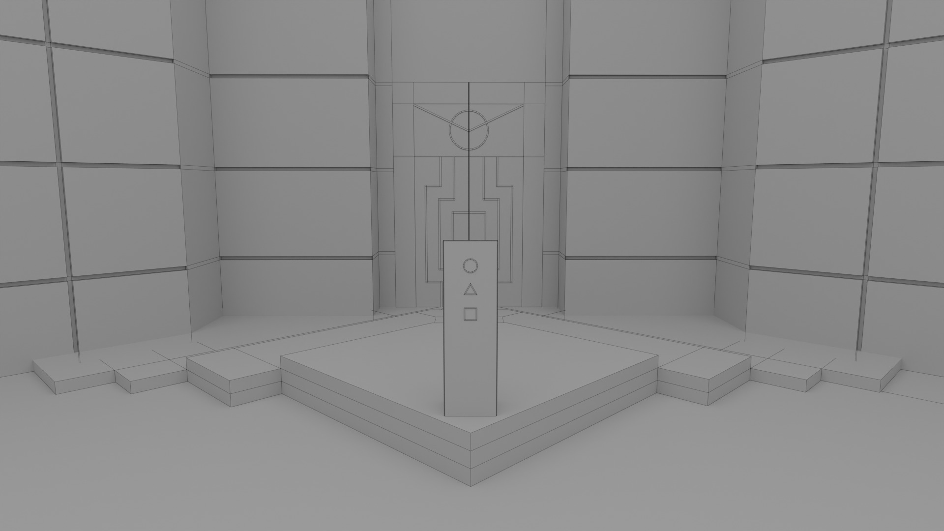 Squid Game Master Control Room 3D model | CGTrader