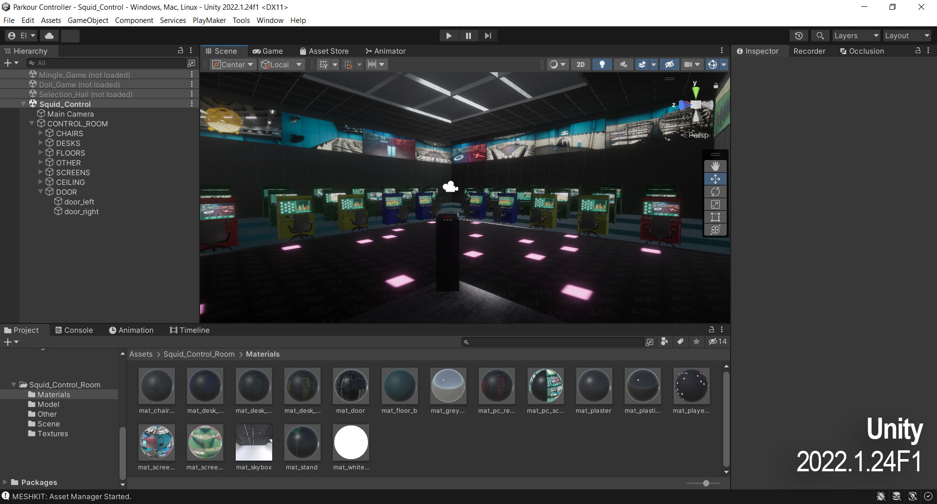 Squid Game Master Control Room 3D model | CGTrader