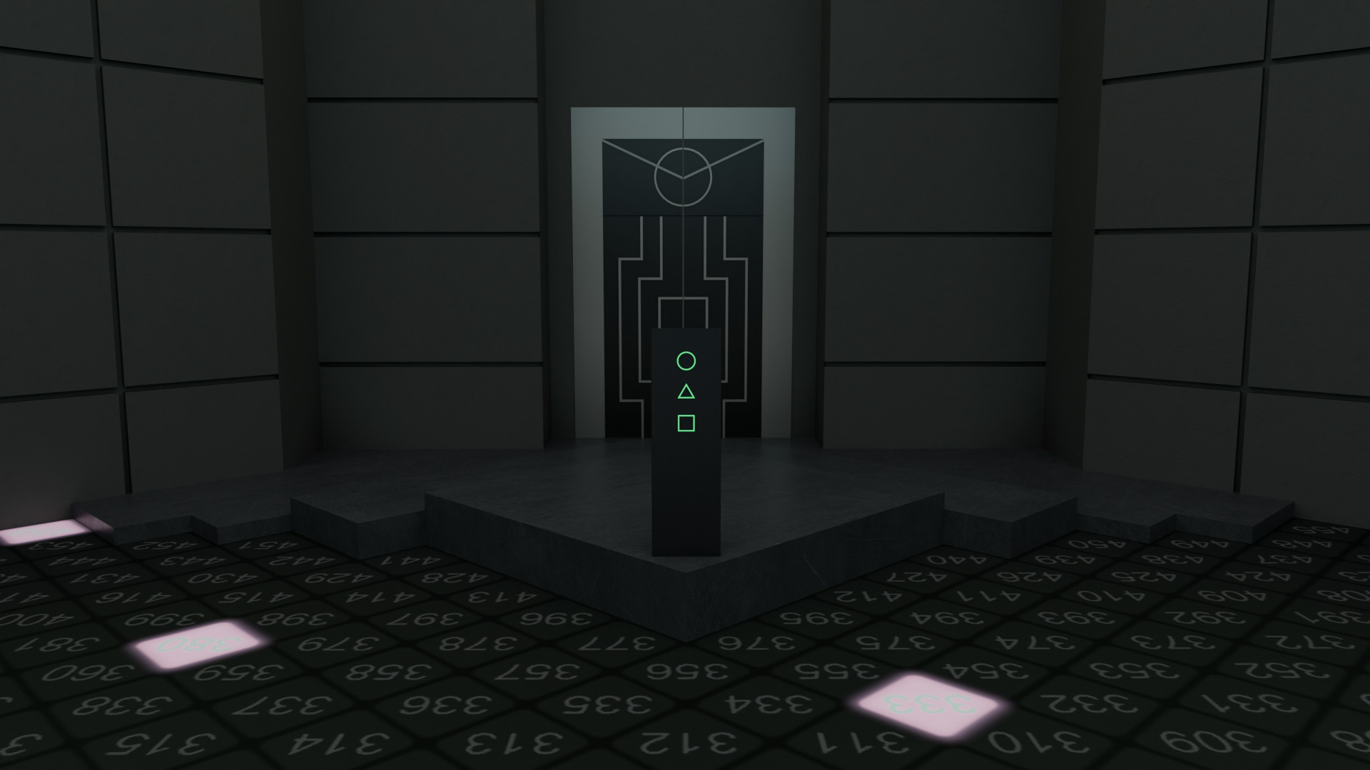 Squid Game Master Control Room 3D model | CGTrader