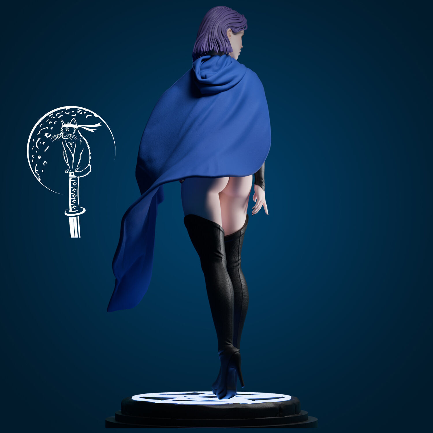 Raven Teen Titans Ready For 3D Printing 3D model 3D printable | CGTrader