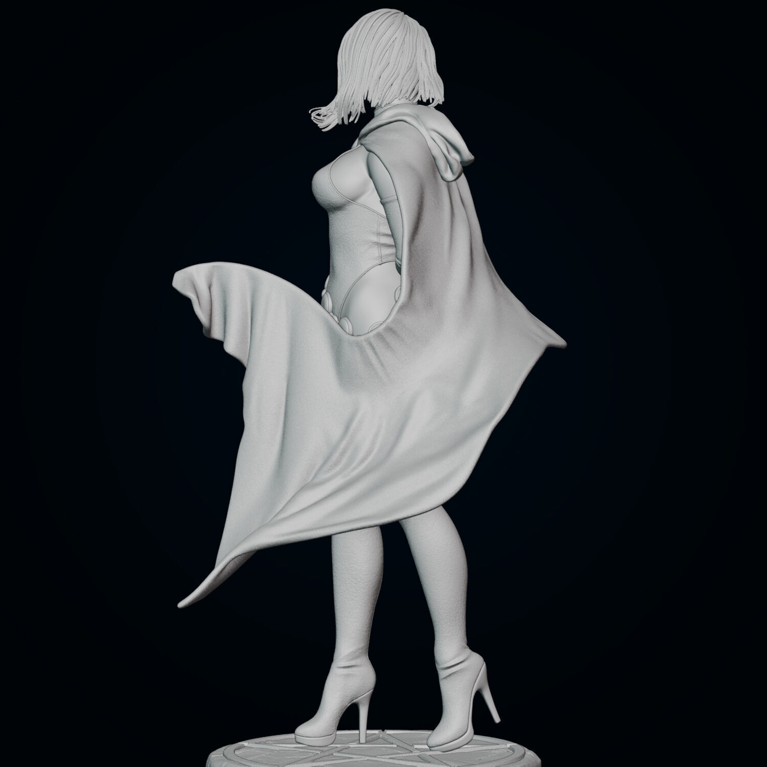Raven Teen Titans Ready For 3D Printing 3D model 3D printable | CGTrader