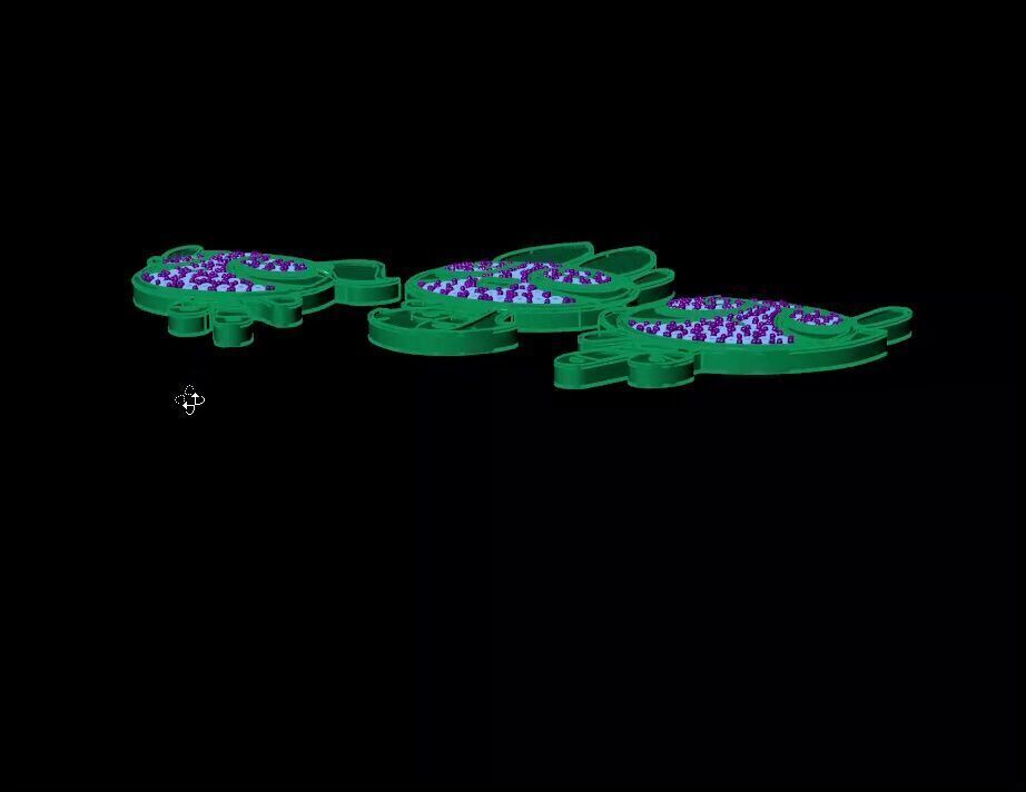 Powerpuff Girls pendants 3D model 3D printable | CGTrader