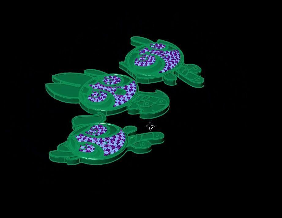 Powerpuff Girls pendants 3D model 3D printable | CGTrader