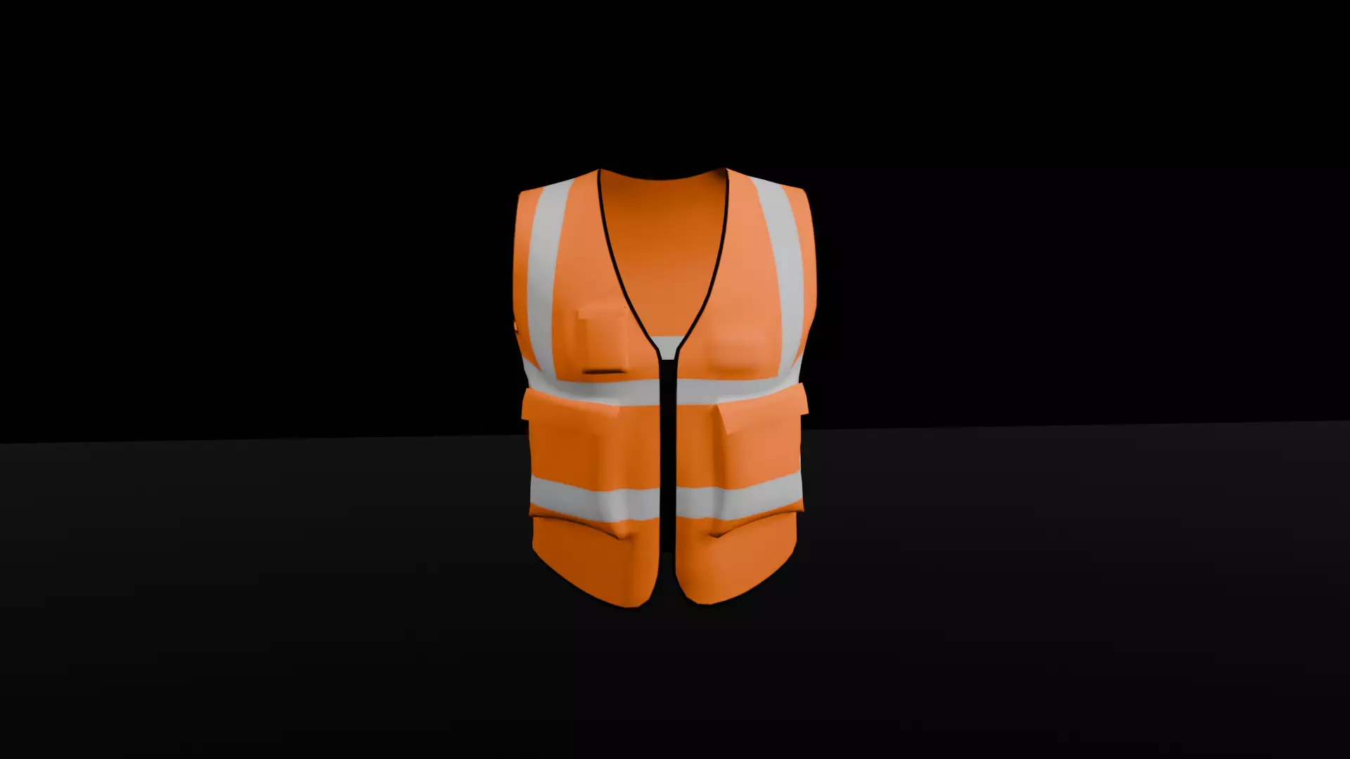 High Visibility Safety Vest 3D Model 3D model 3D printable | CGTrader