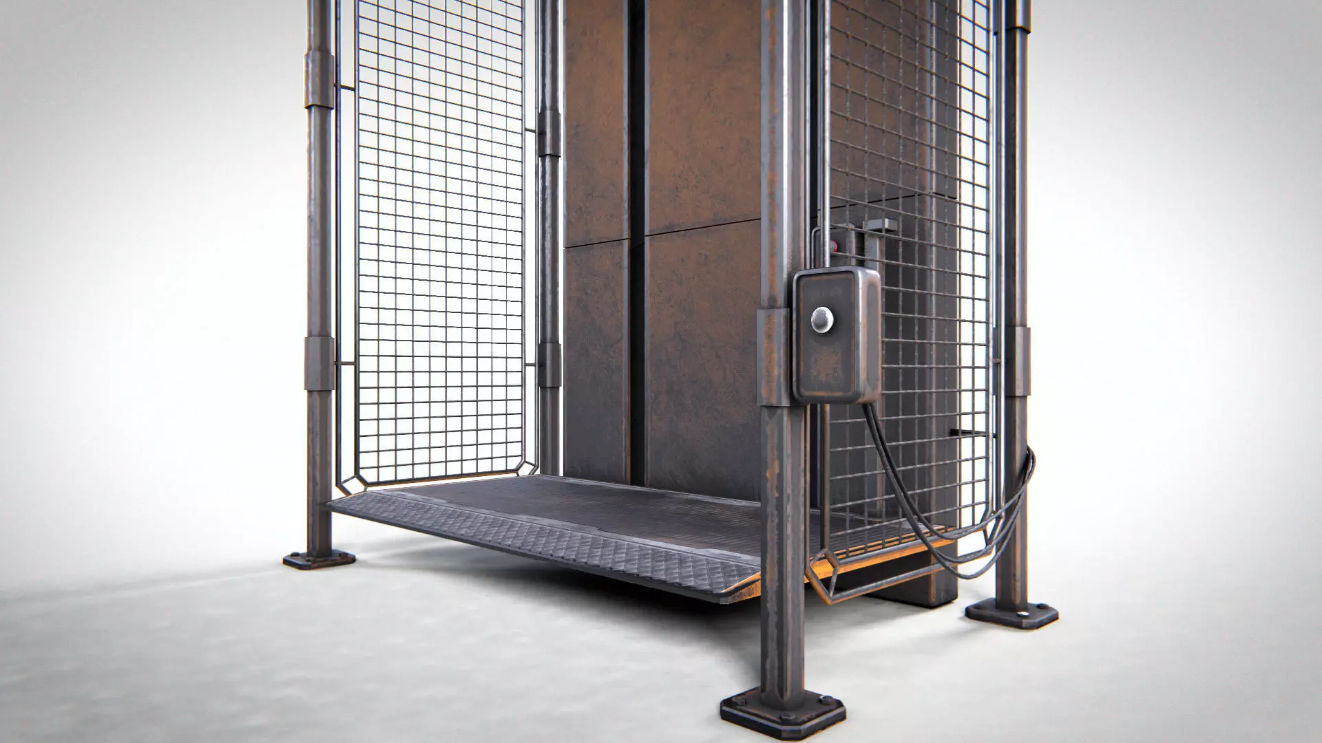3D model Industrial Elevator PBR VR / AR / low-poly | CGTrader