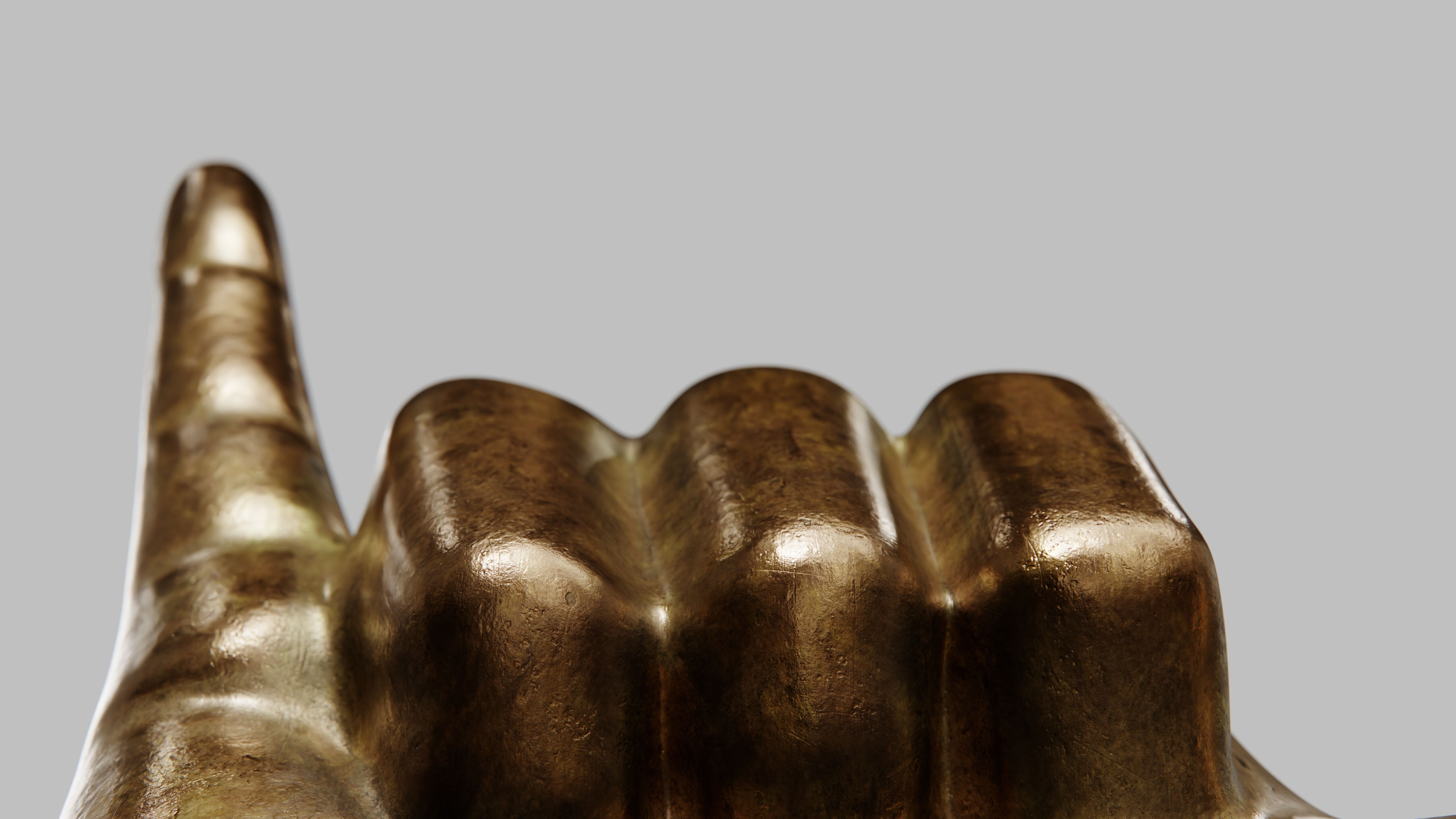 Shaka Sign Hand Sculpture 3D model | CGTrader
