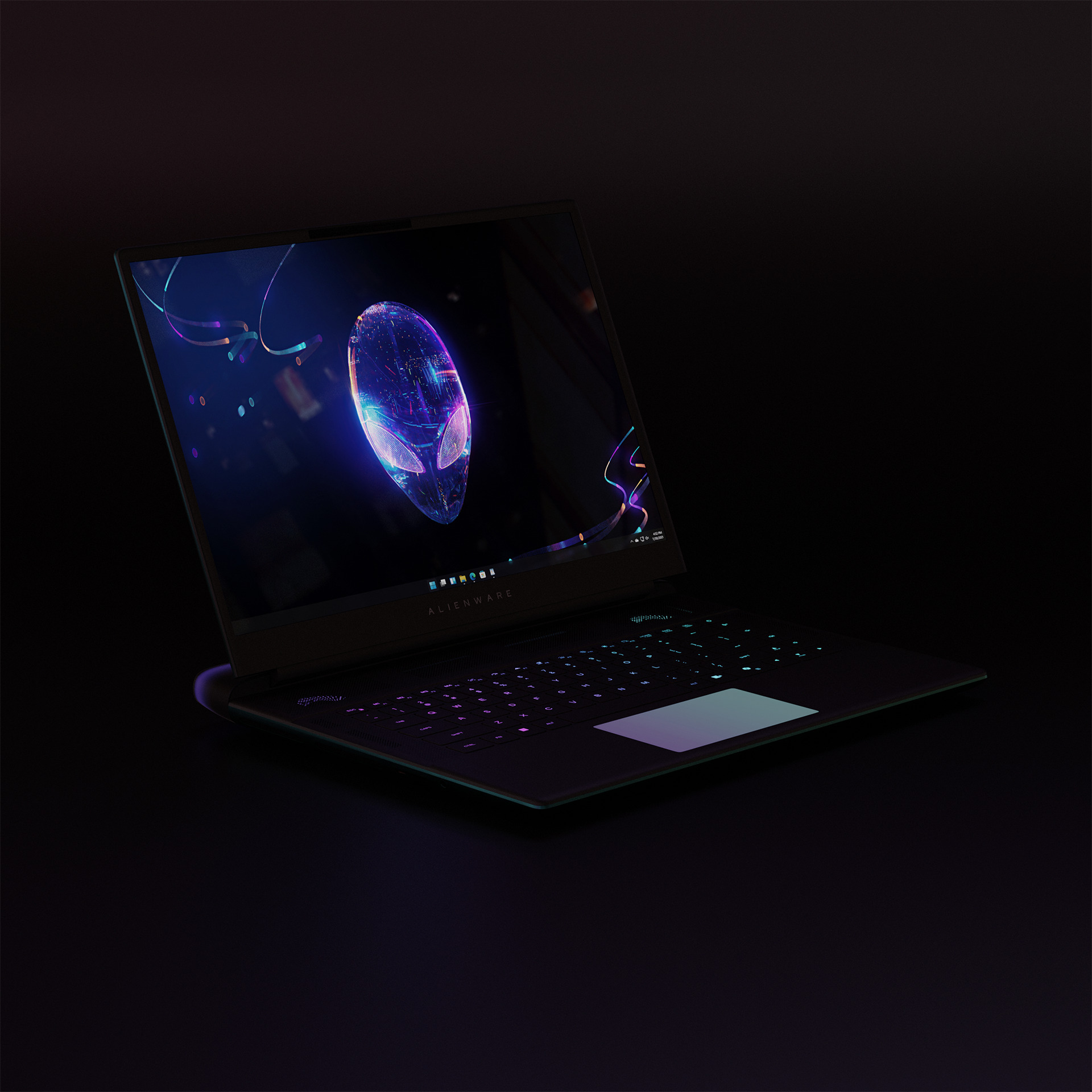 Dell Alienware A51 16 2025 Model 3D model animated rigged | CGTrader