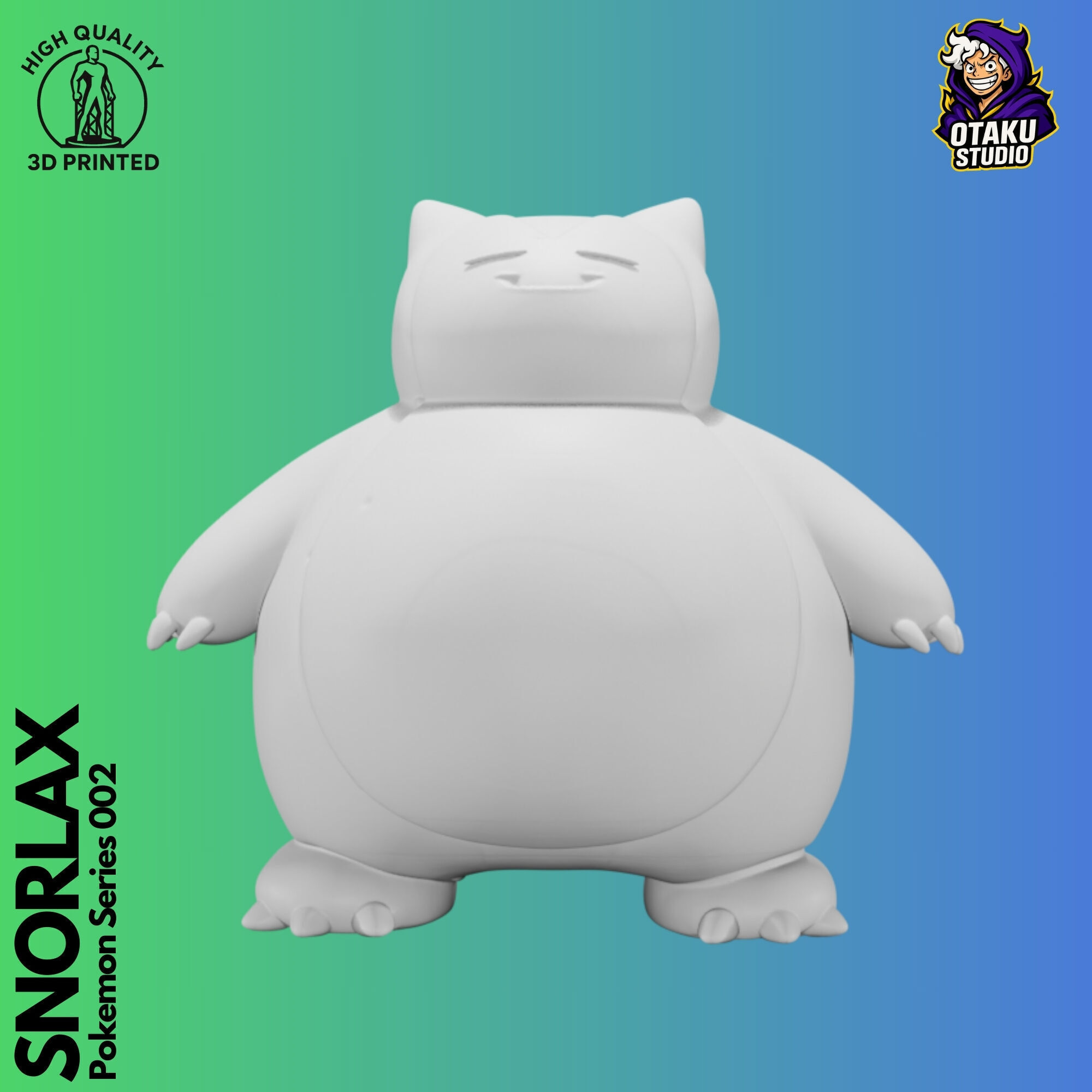 POKEMON SNORLAX 3D MODEL free 3D model 3D printable | CGTrader