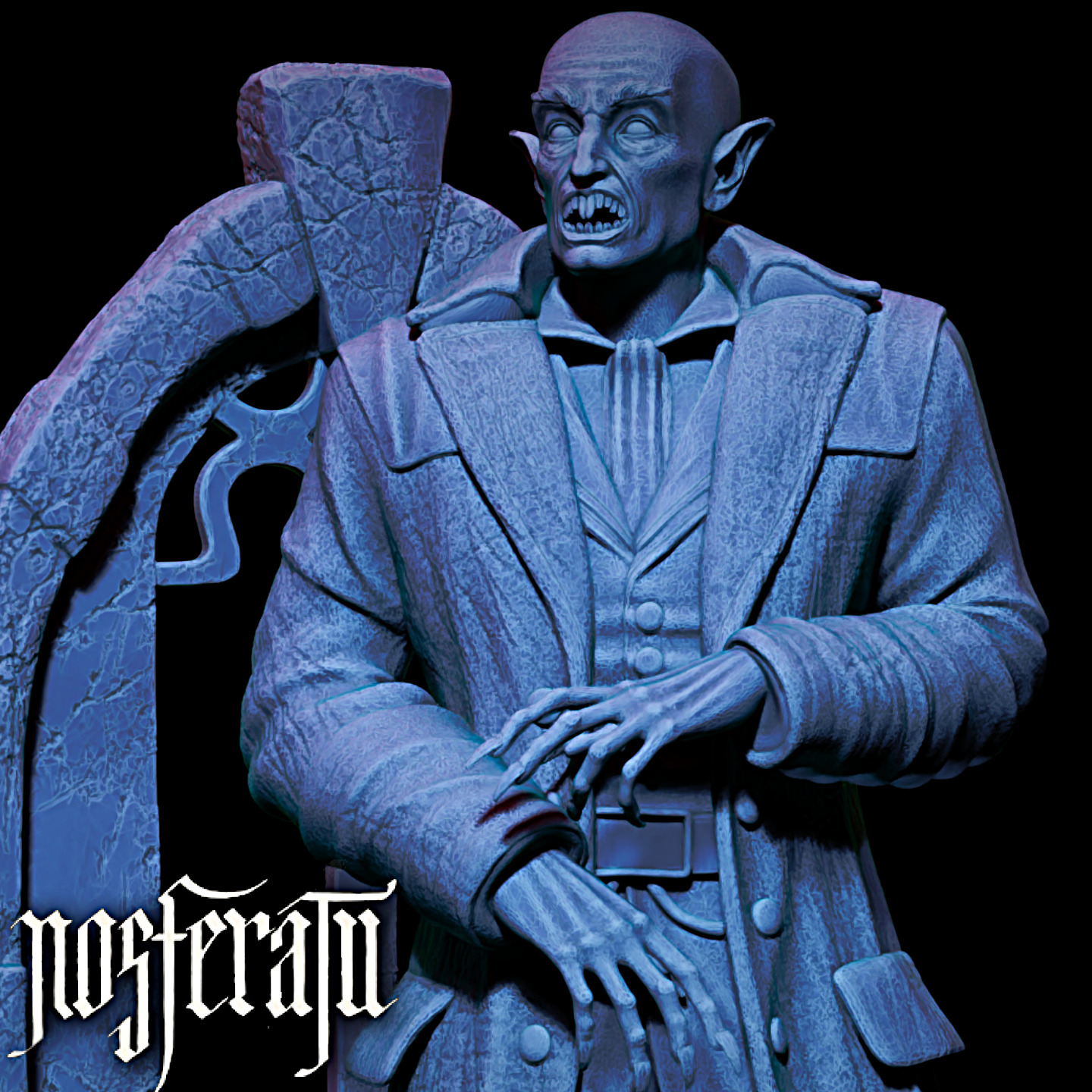 Nosferatu Figurine Nosferatu 3D model vampire 3D model 3D printable ...