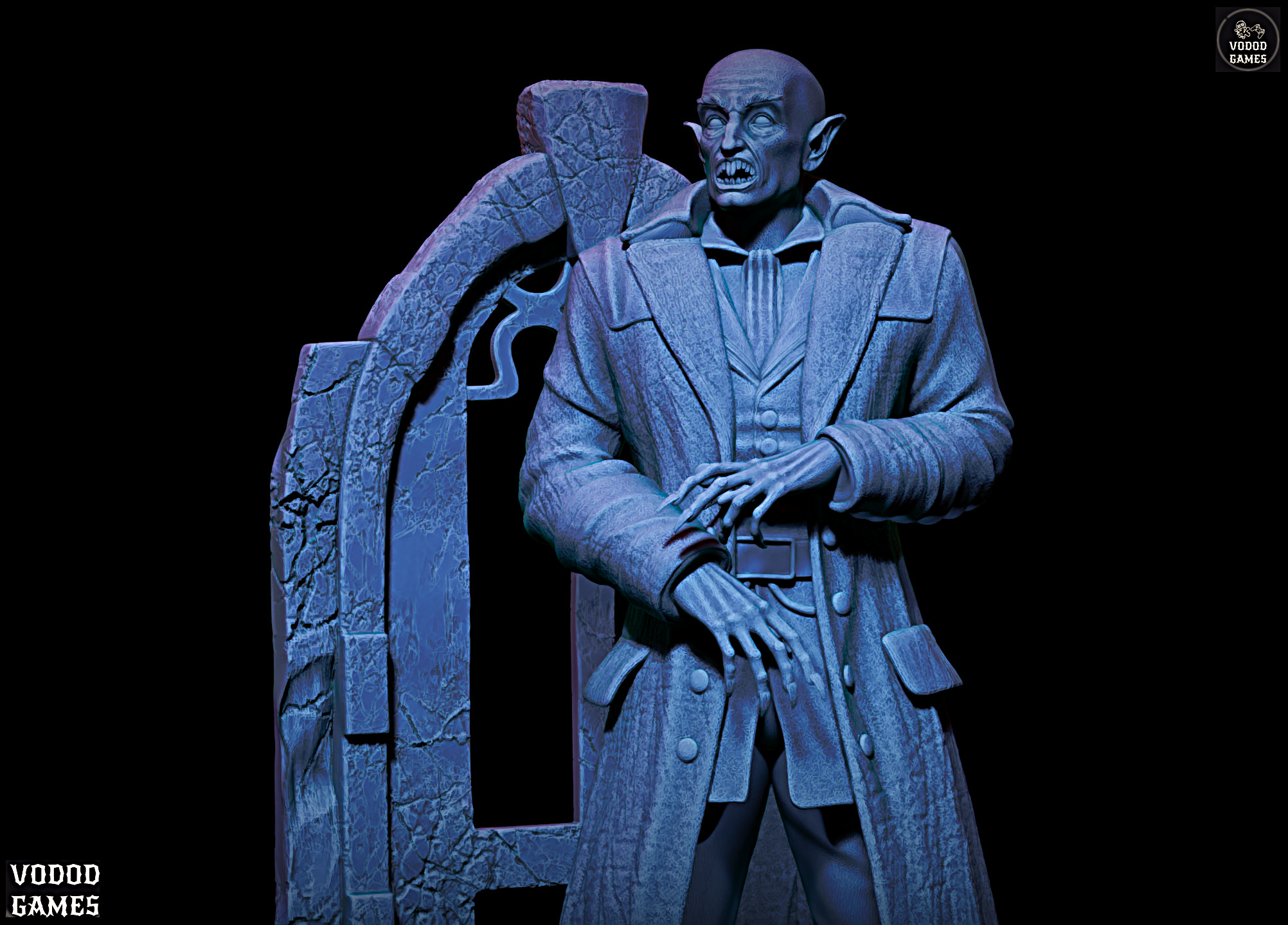 Nosferatu Figurine Nosferatu 3D model vampire 3D model 3D printable ...