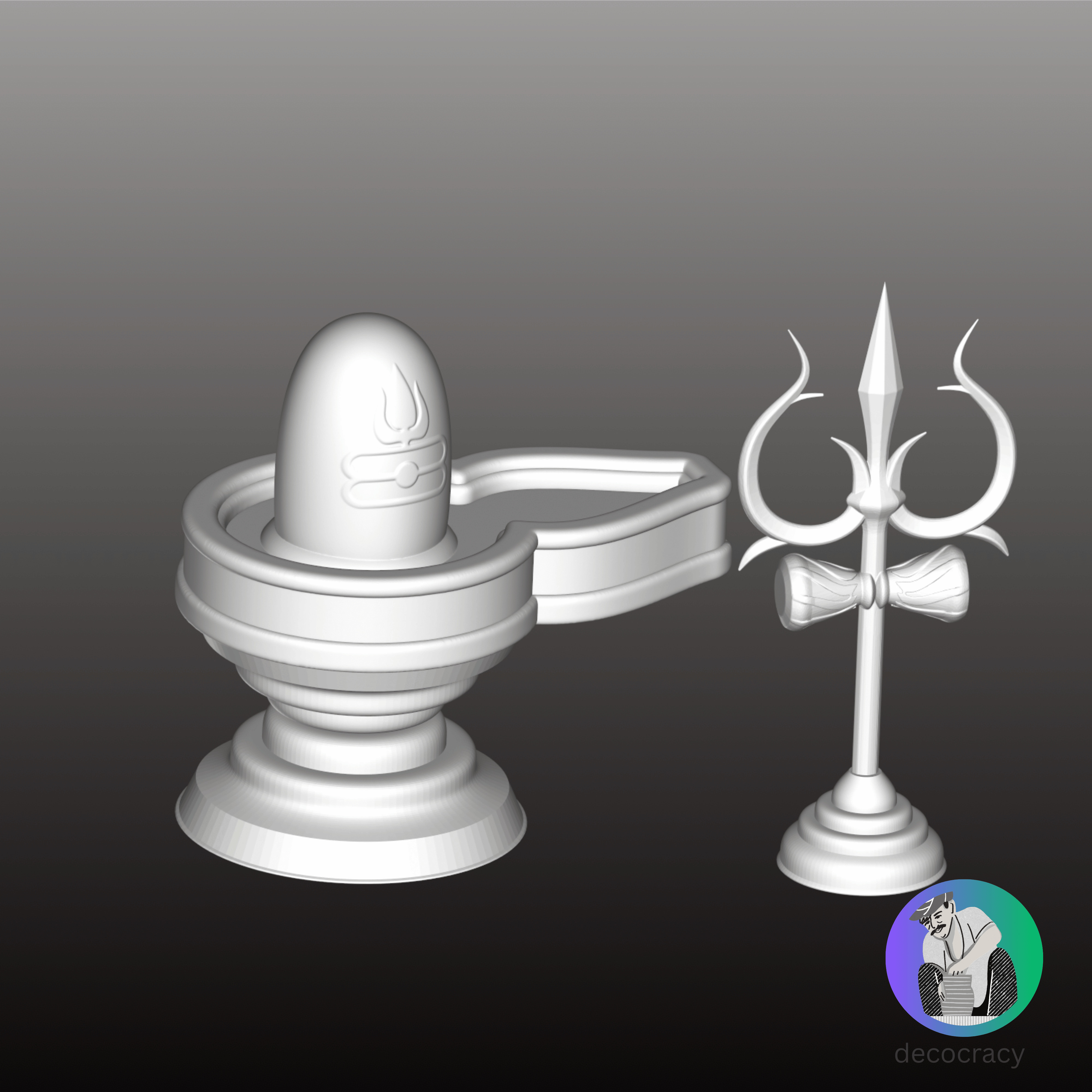 Lord Shiva Shivling Shivalingam Mahakal Idol 7 Inch 3D model 3D ...