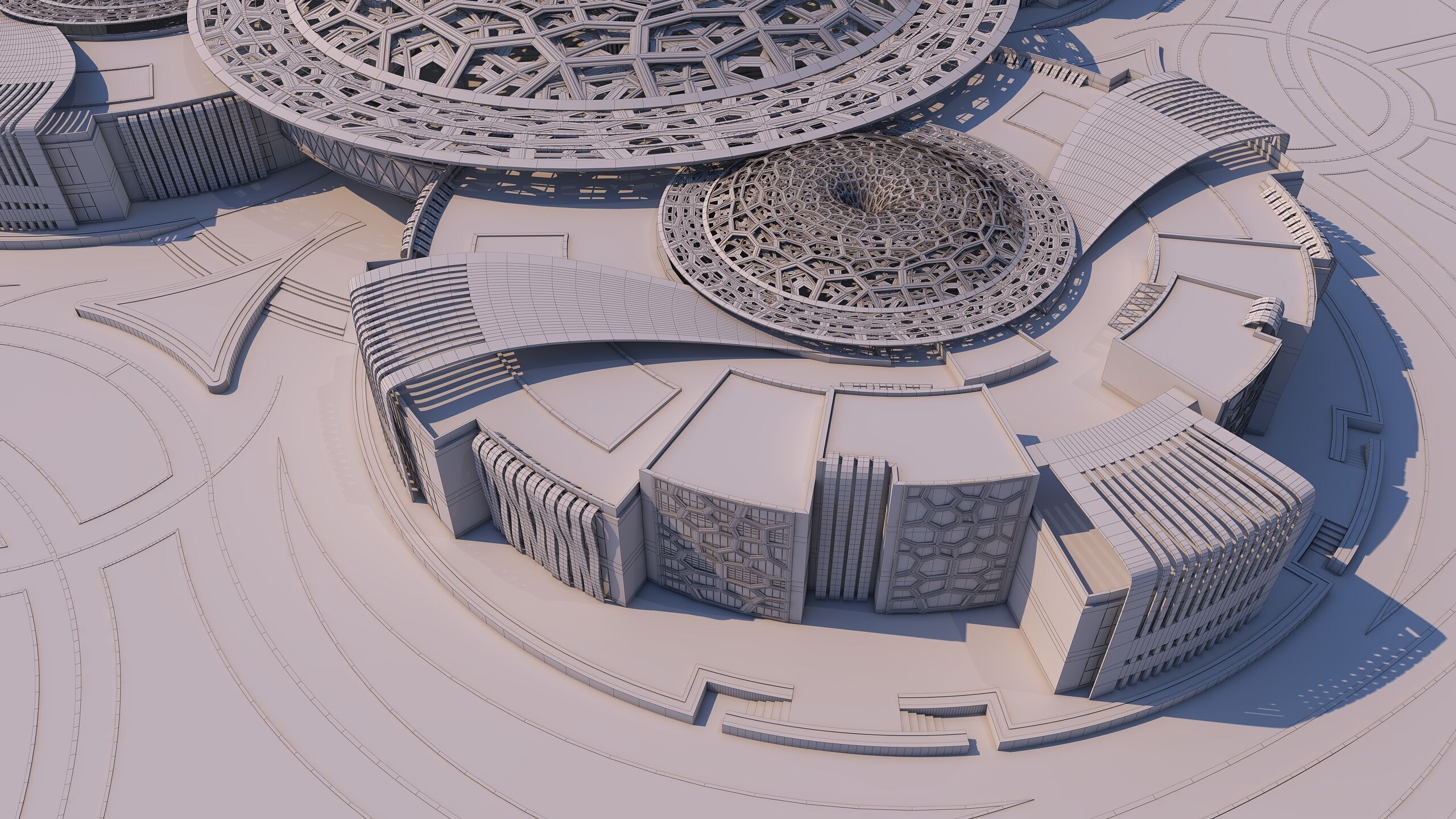 0212 - Complex Plaza Mall 3D model | CGTrader