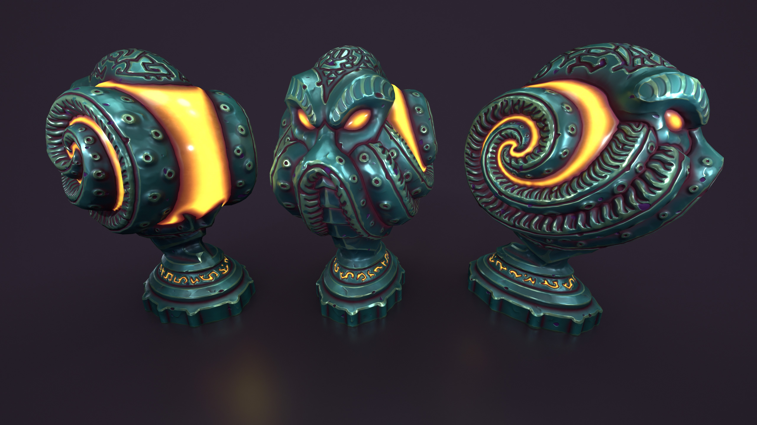 3D model Ancient sphere VR / AR / low-poly | CGTrader